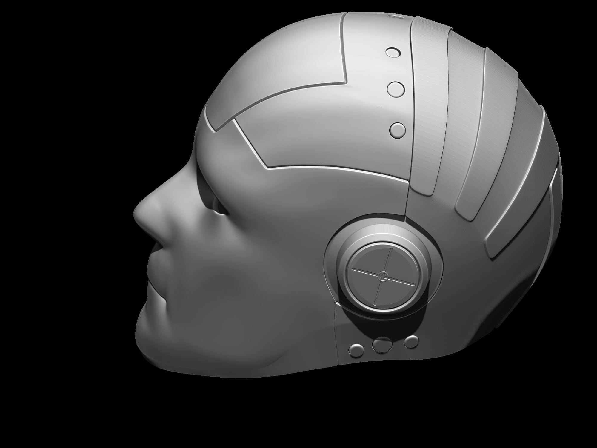 Robot Crash Dummy Helmet - 3D Model by LAfactorystore