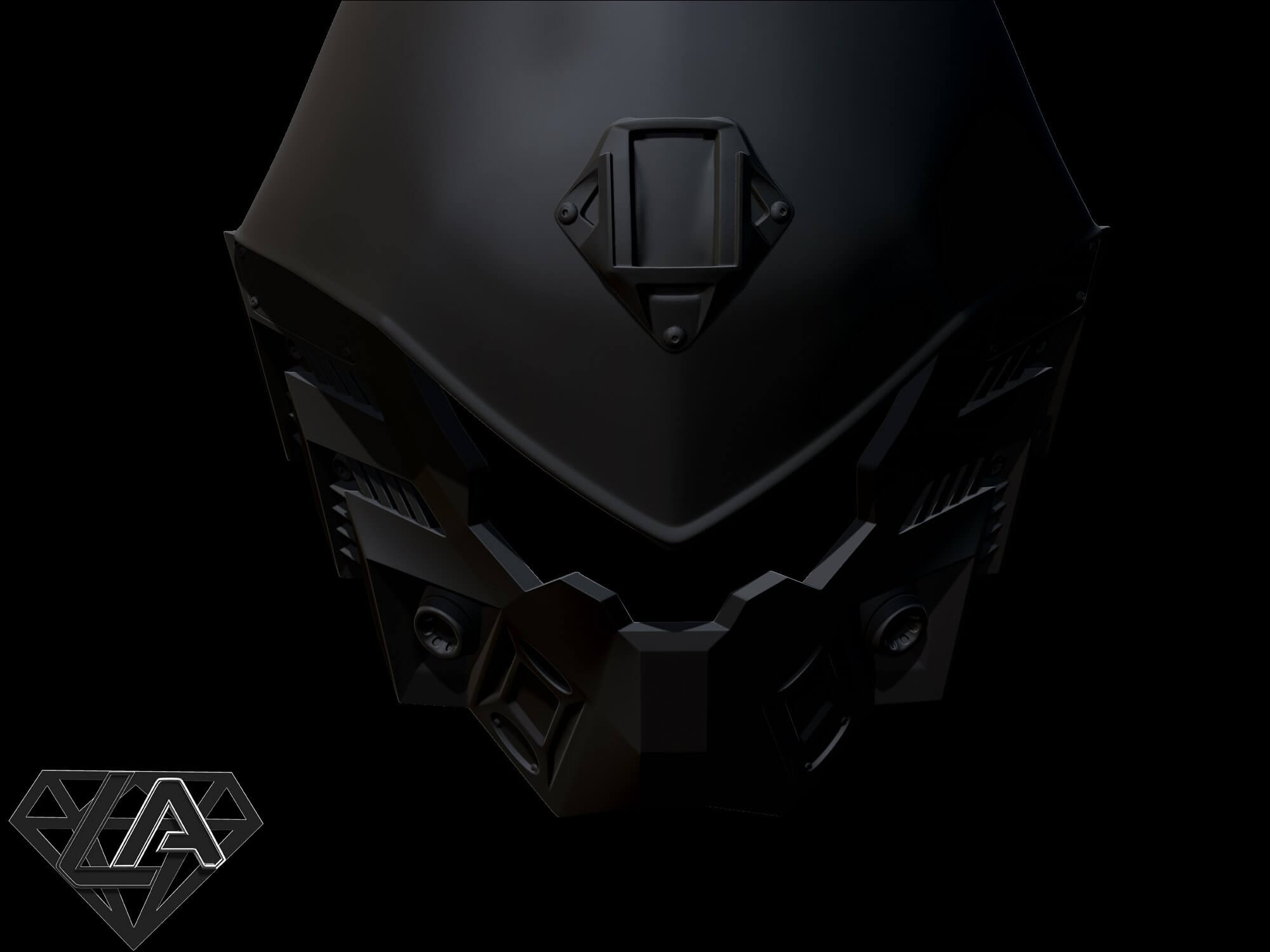 Sci-Fi Tactic Roach Custom Helmet 3D Model by LAfactorystore