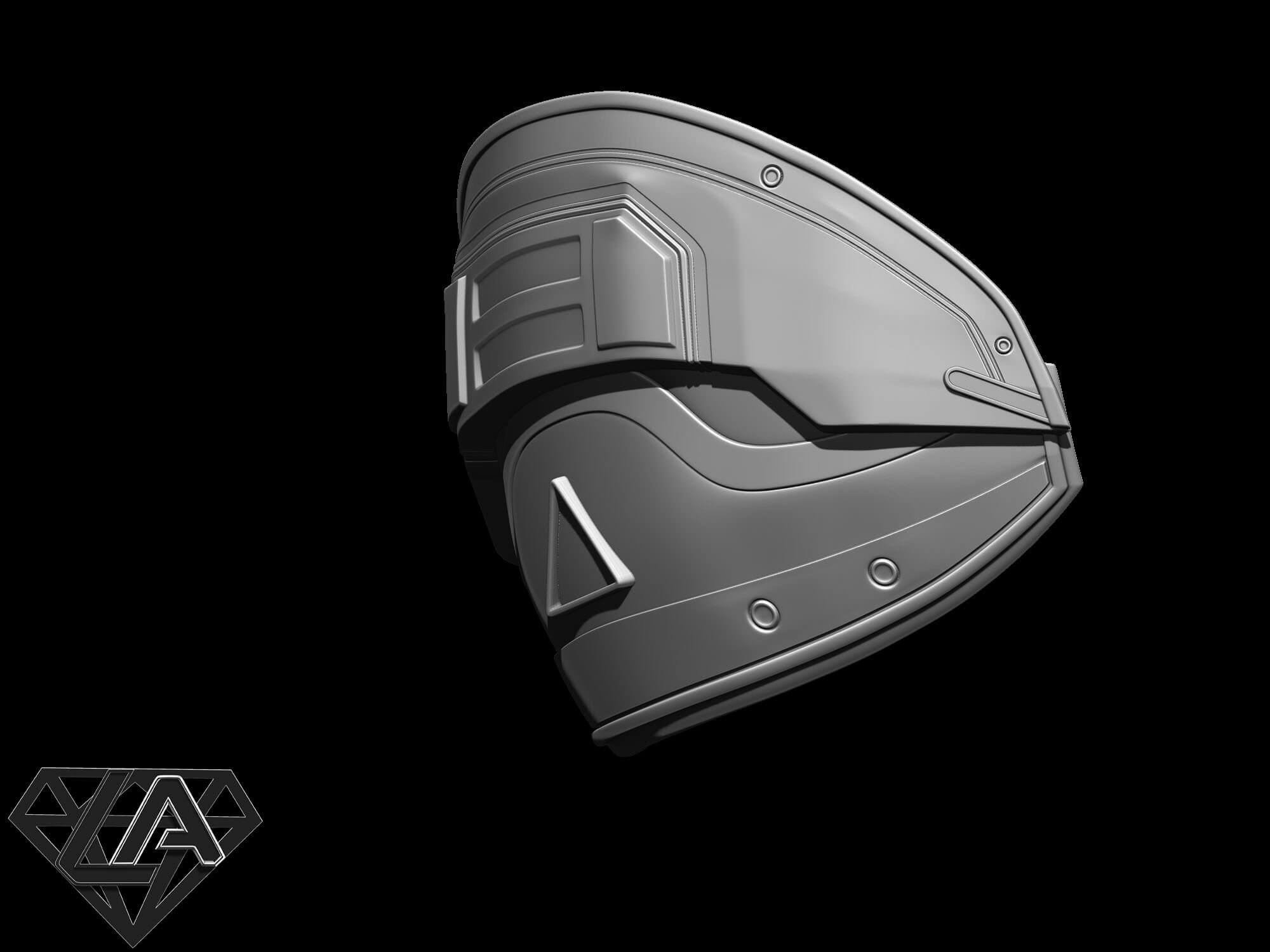 Shoulder Armor - 3D Model by LAfactorystore