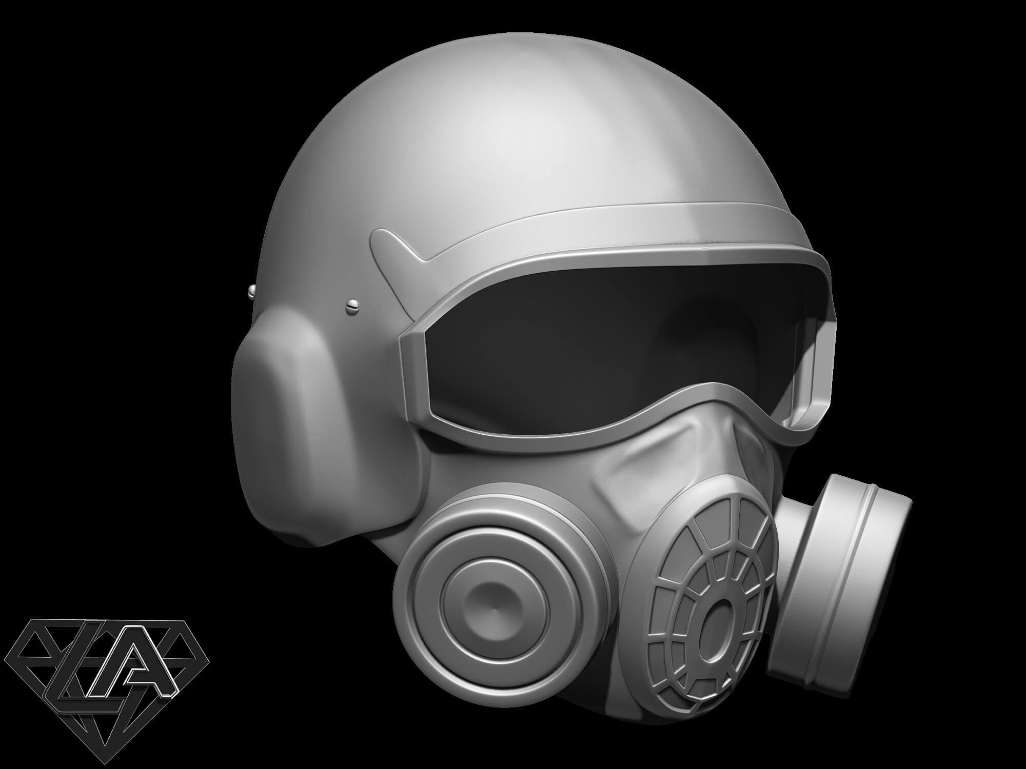 Stalker Clear Sky Helmet - 3D Model by LAfactorystore