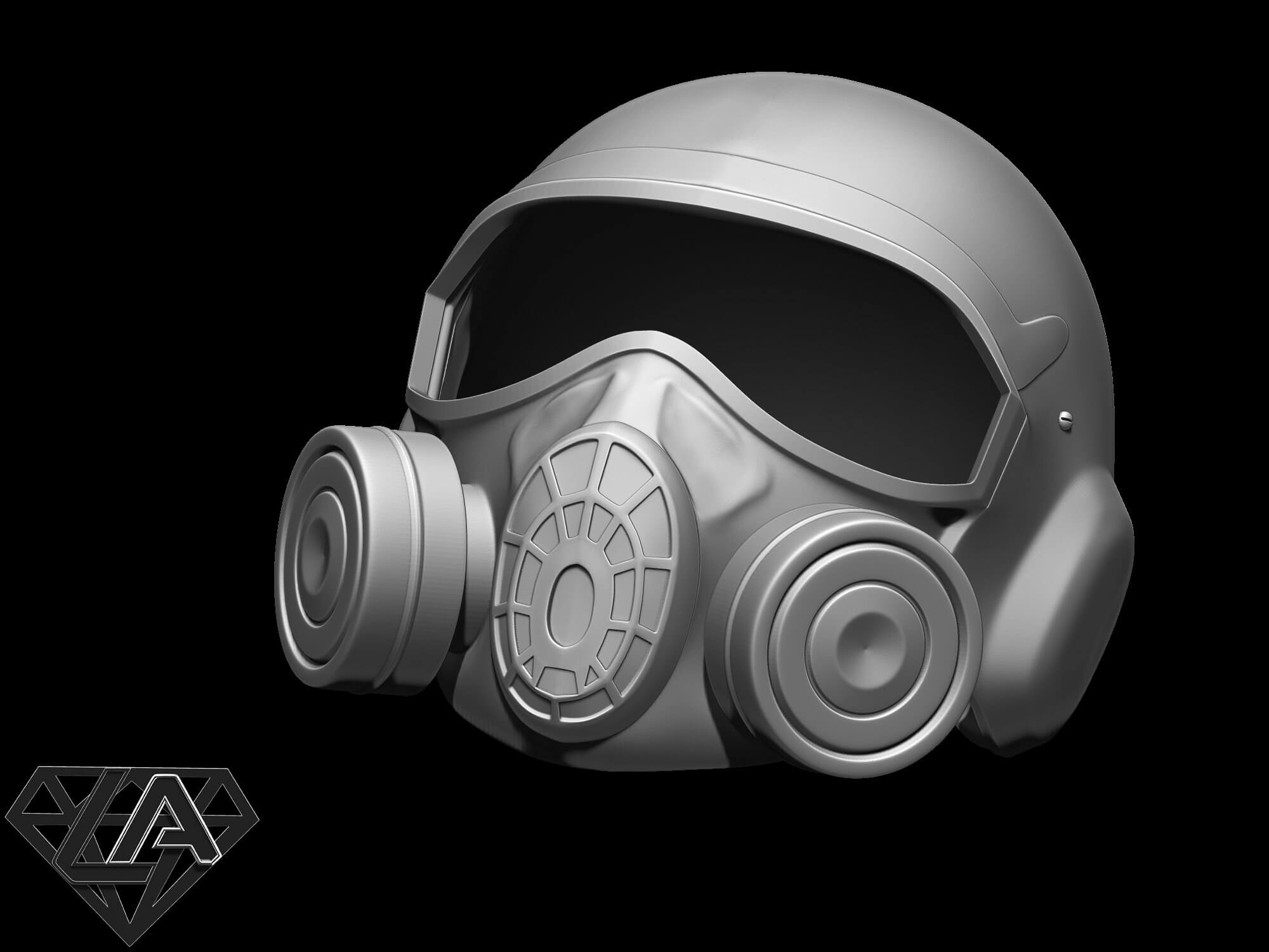 Stalker Clear Sky Helmet - 3D Model by LAfactorystore