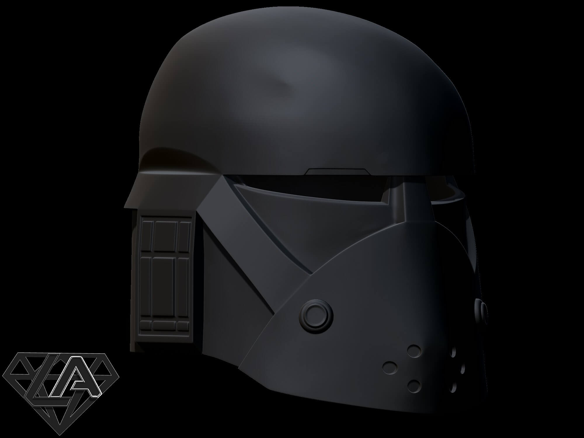 Star Wars Clone Force 99 Bad Batch Wrecker Helmet - 3D Model by ...