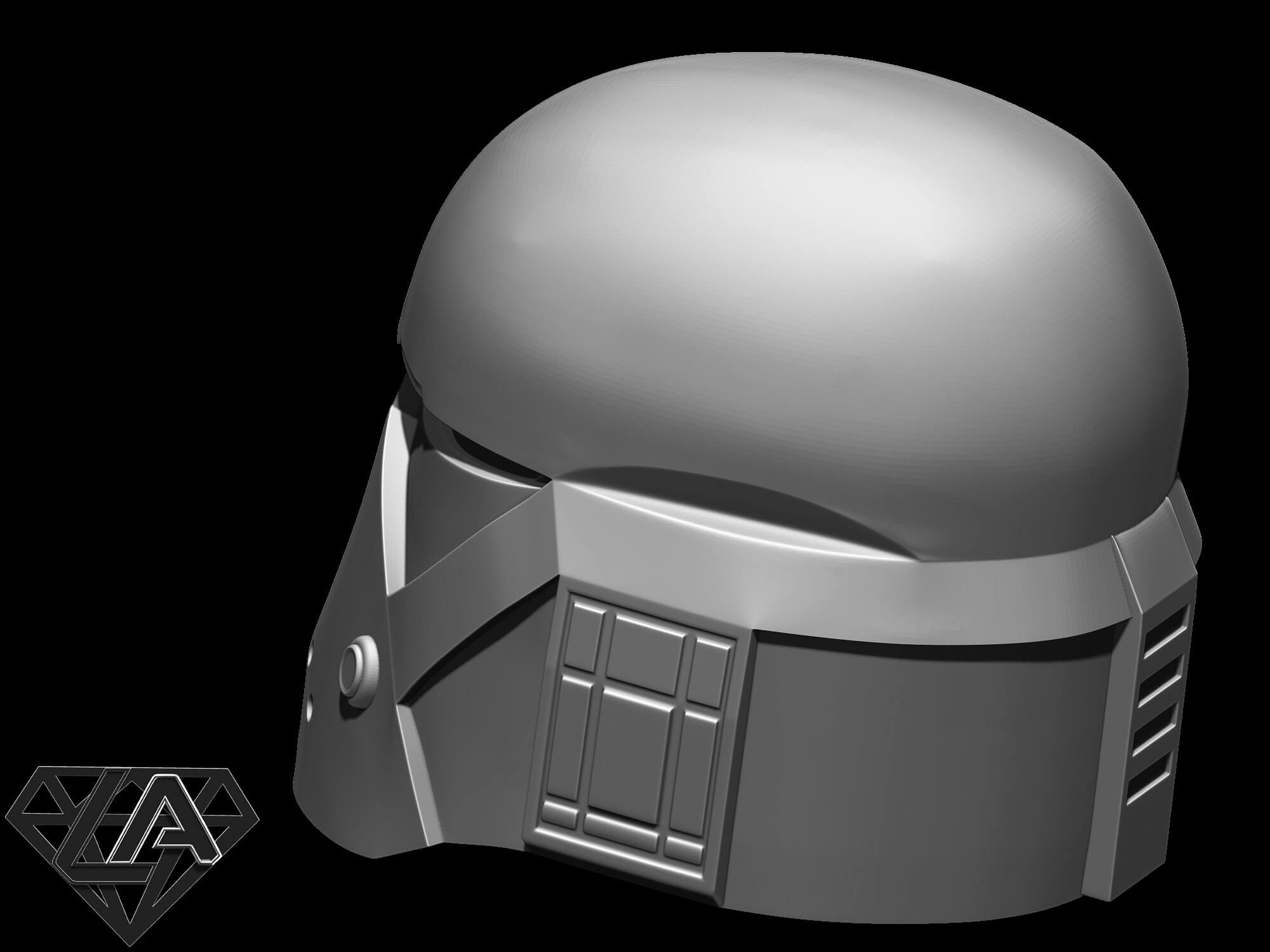 Star Wars Clone Force 99 Bad Batch Wrecker Helmet - 3D Model by ...