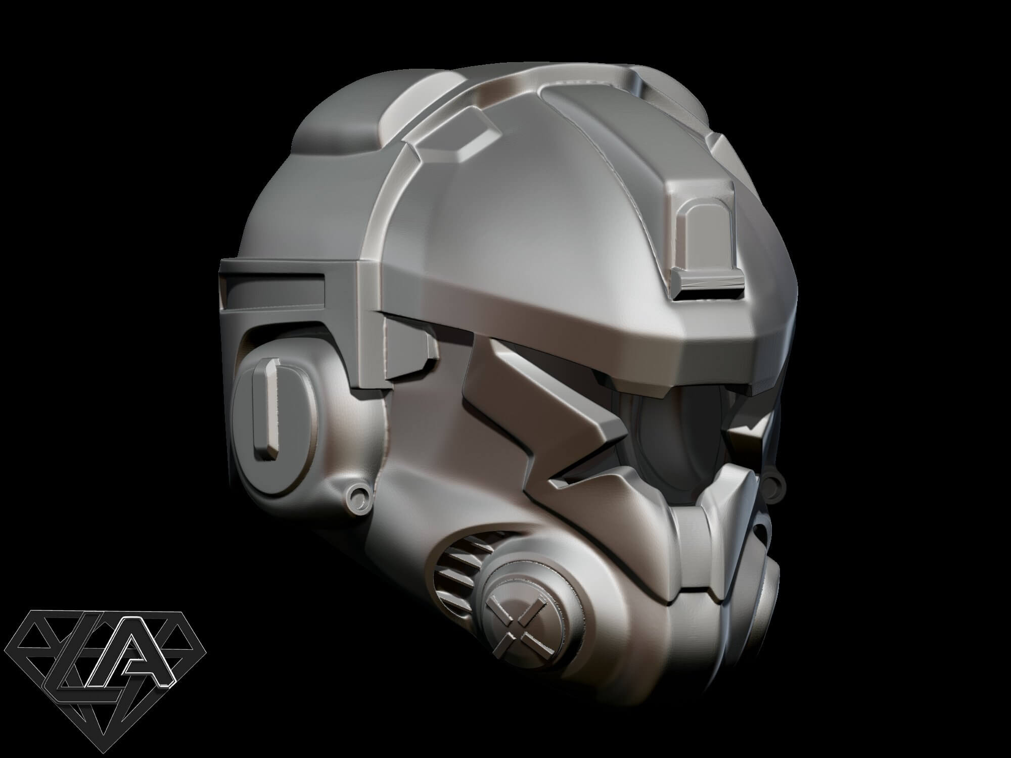 Titanfall Pilot Helmet - 3D Model by LAfactorystore