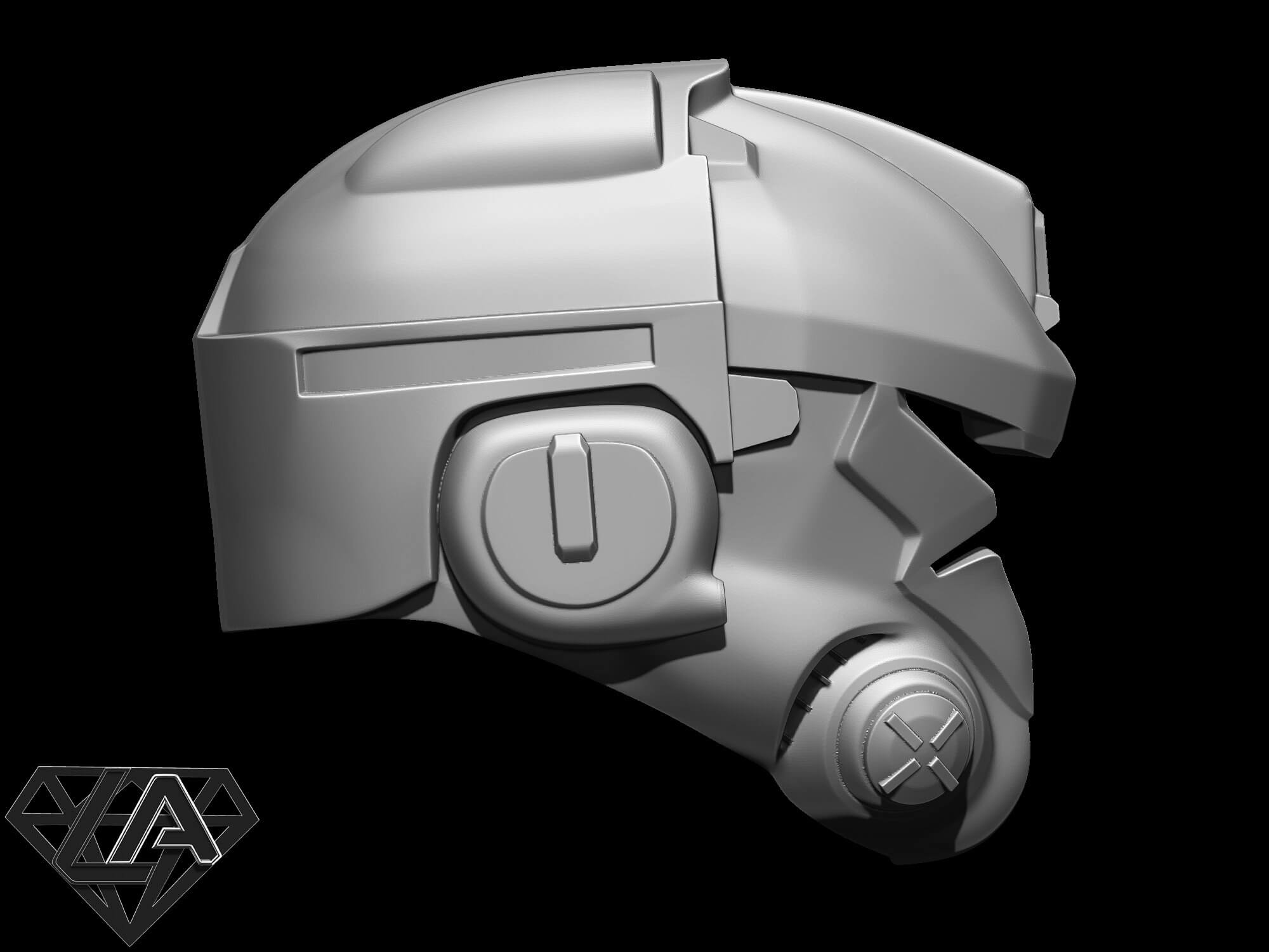Titanfall Pilot Helmet - 3D Model by LAfactorystore