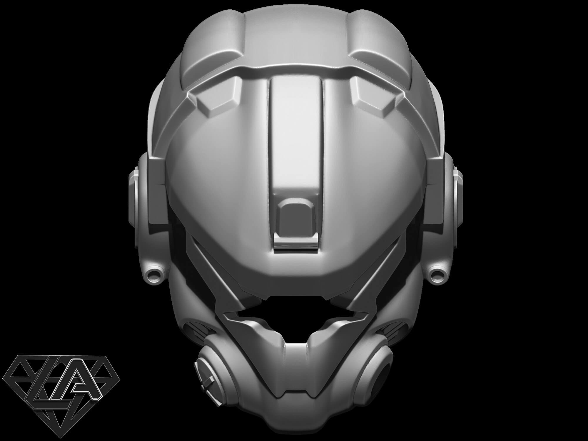 Titanfall Pilot Helmet - 3D Model by LAfactorystore