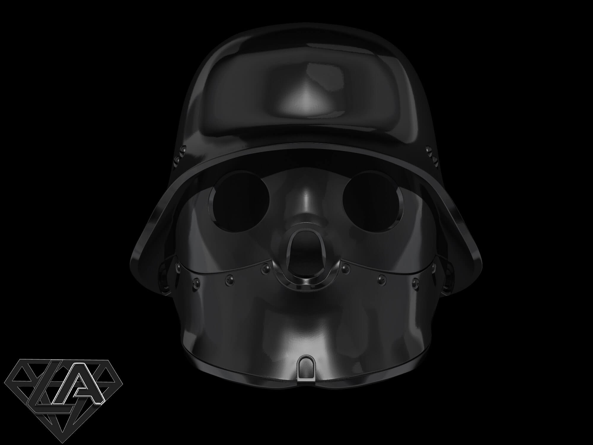 Wolfenstein Blackguard Helmet - 3D Print Model by LAfactorystore