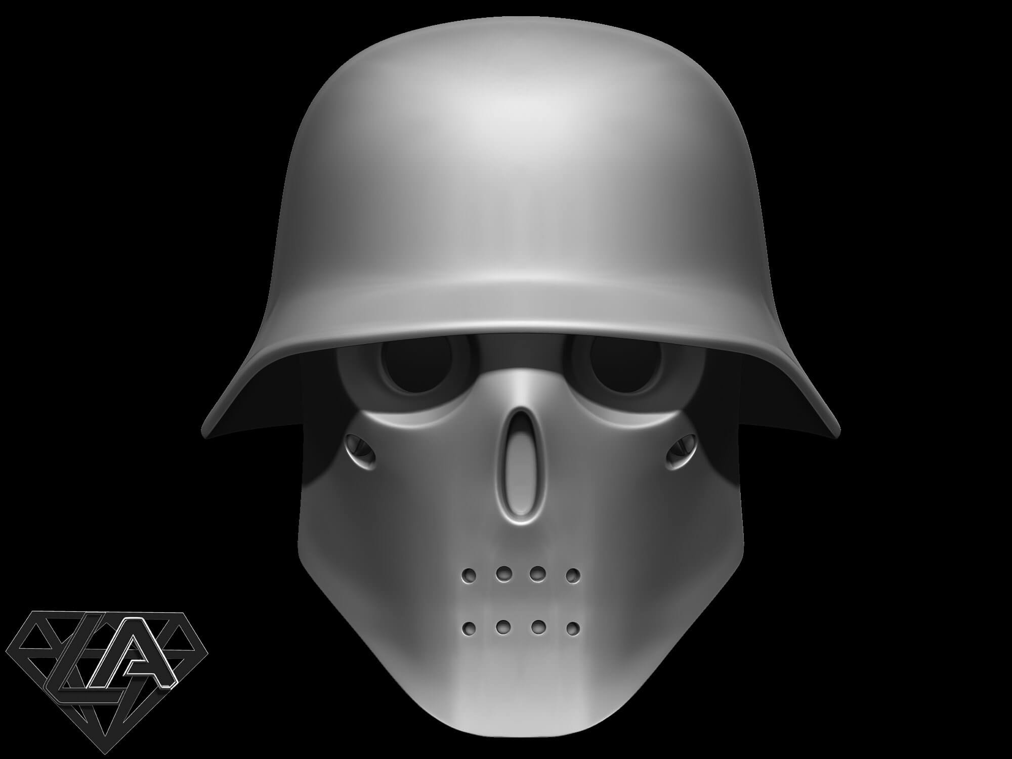 Wolfenstein Helmet - 3D Print Model by LAfactorystore
