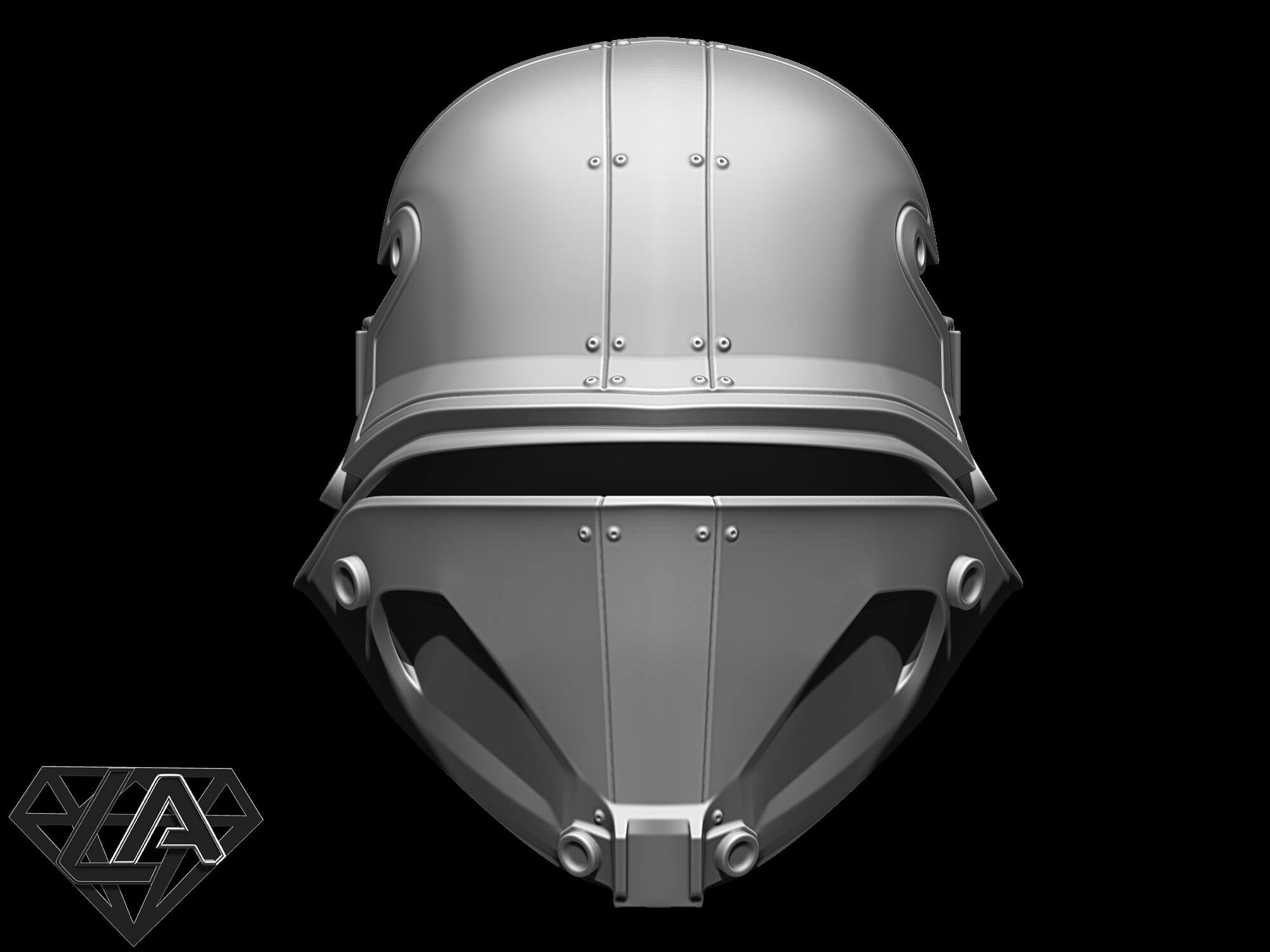 Wolfenstein Kommando Helmet - 3D Model by LAfactorystore