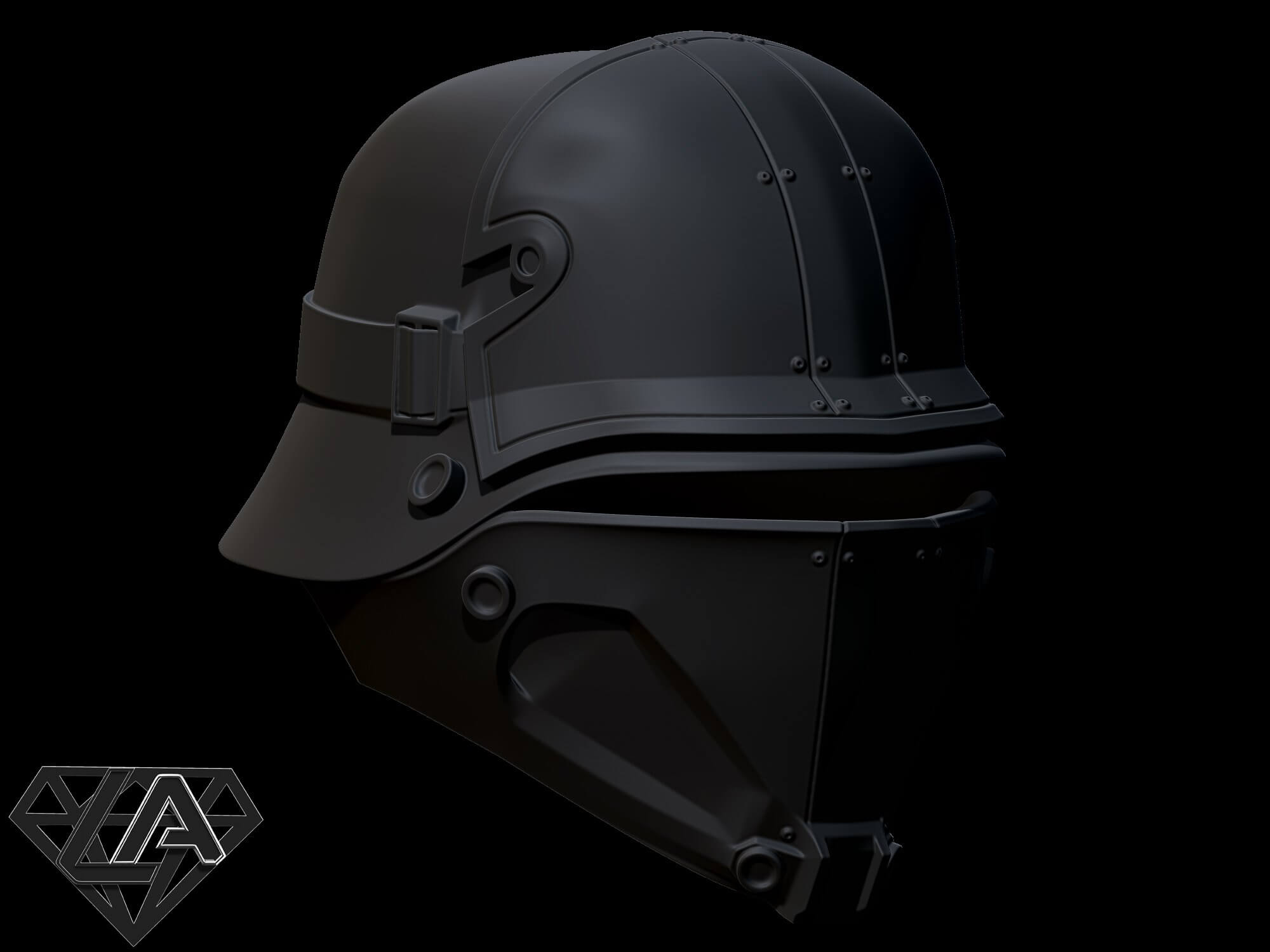 Wolfenstein Kommando Helmet - 3D Model by LAfactorystore