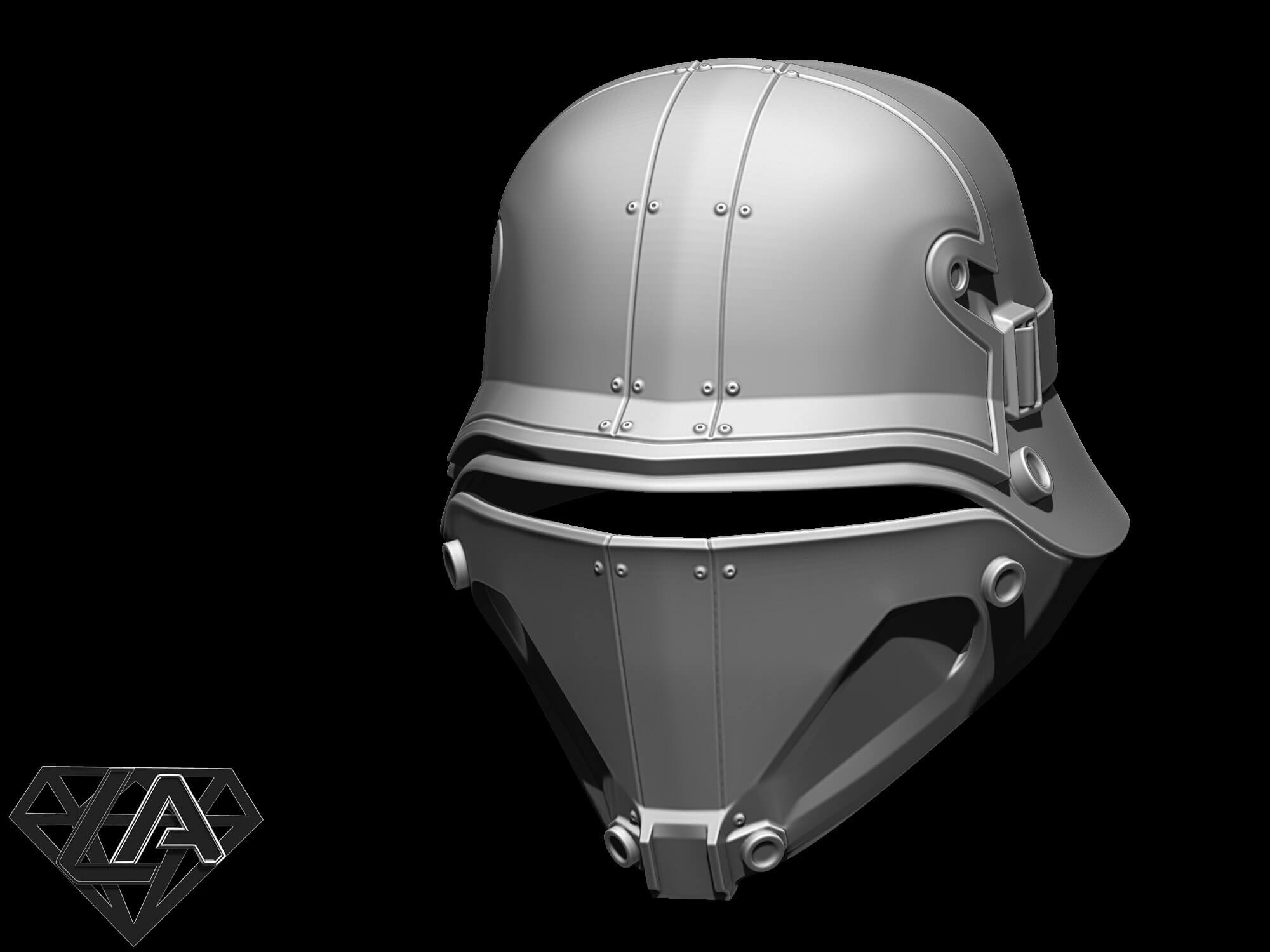 Wolfenstein Kommando Helmet - 3D Model by LAfactorystore