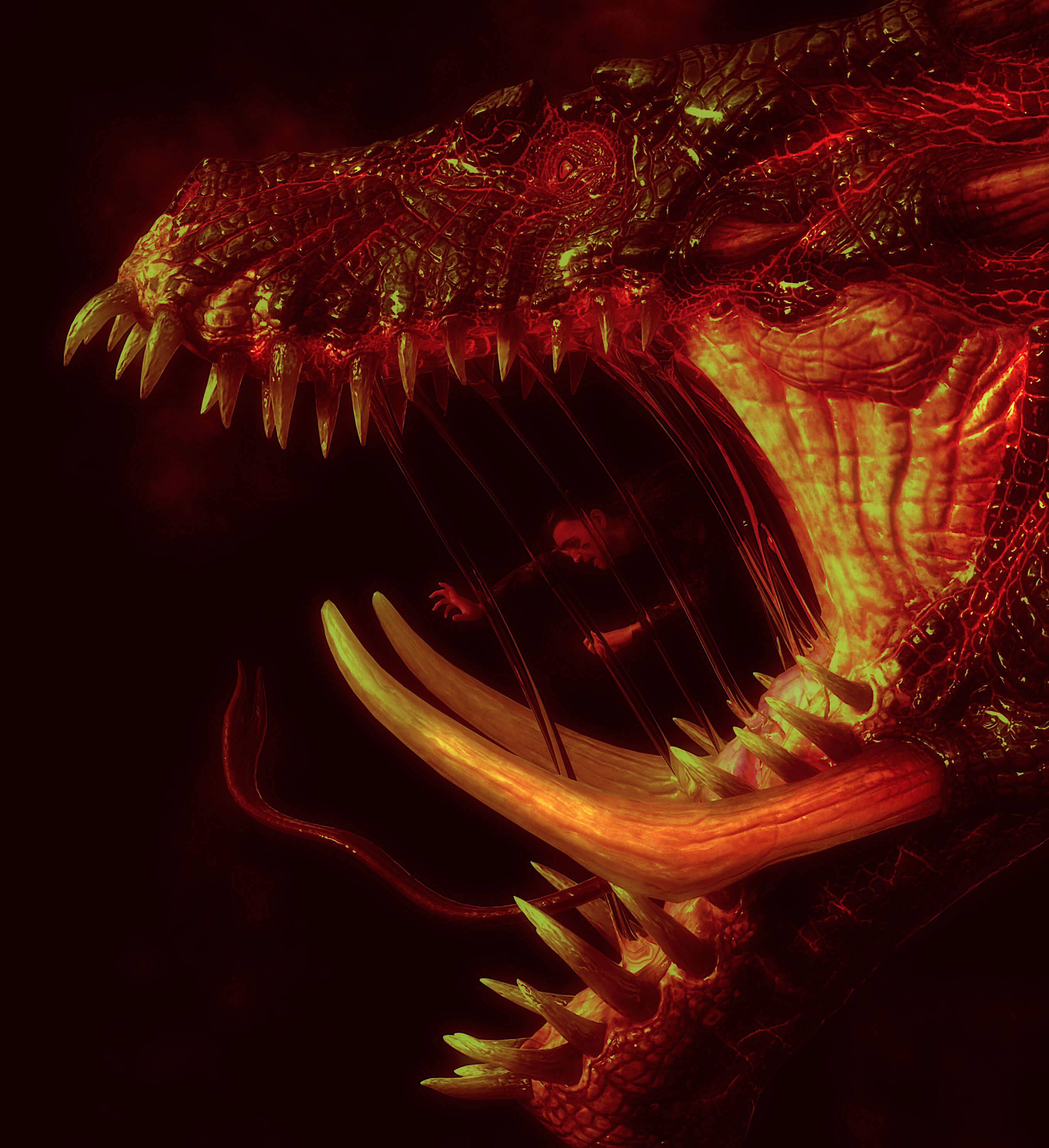 From Hell 3D Render, Digital Art by lagingpayat