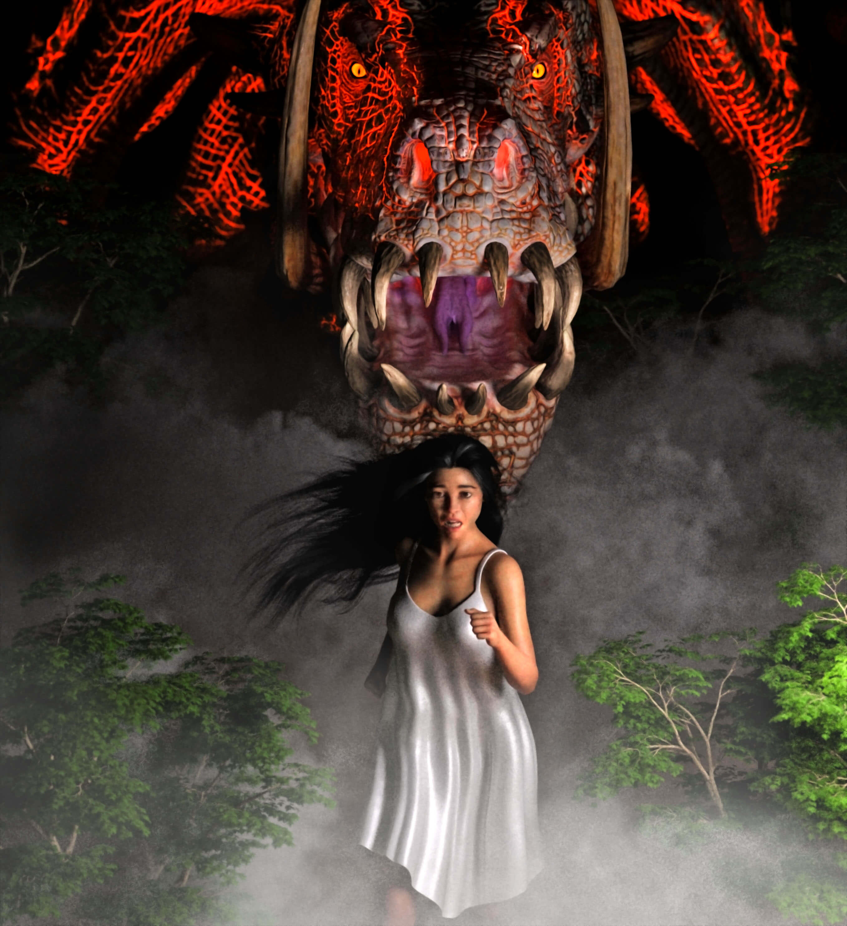 Run Baby Run! 3D Render, Digital Art by lagingpayat