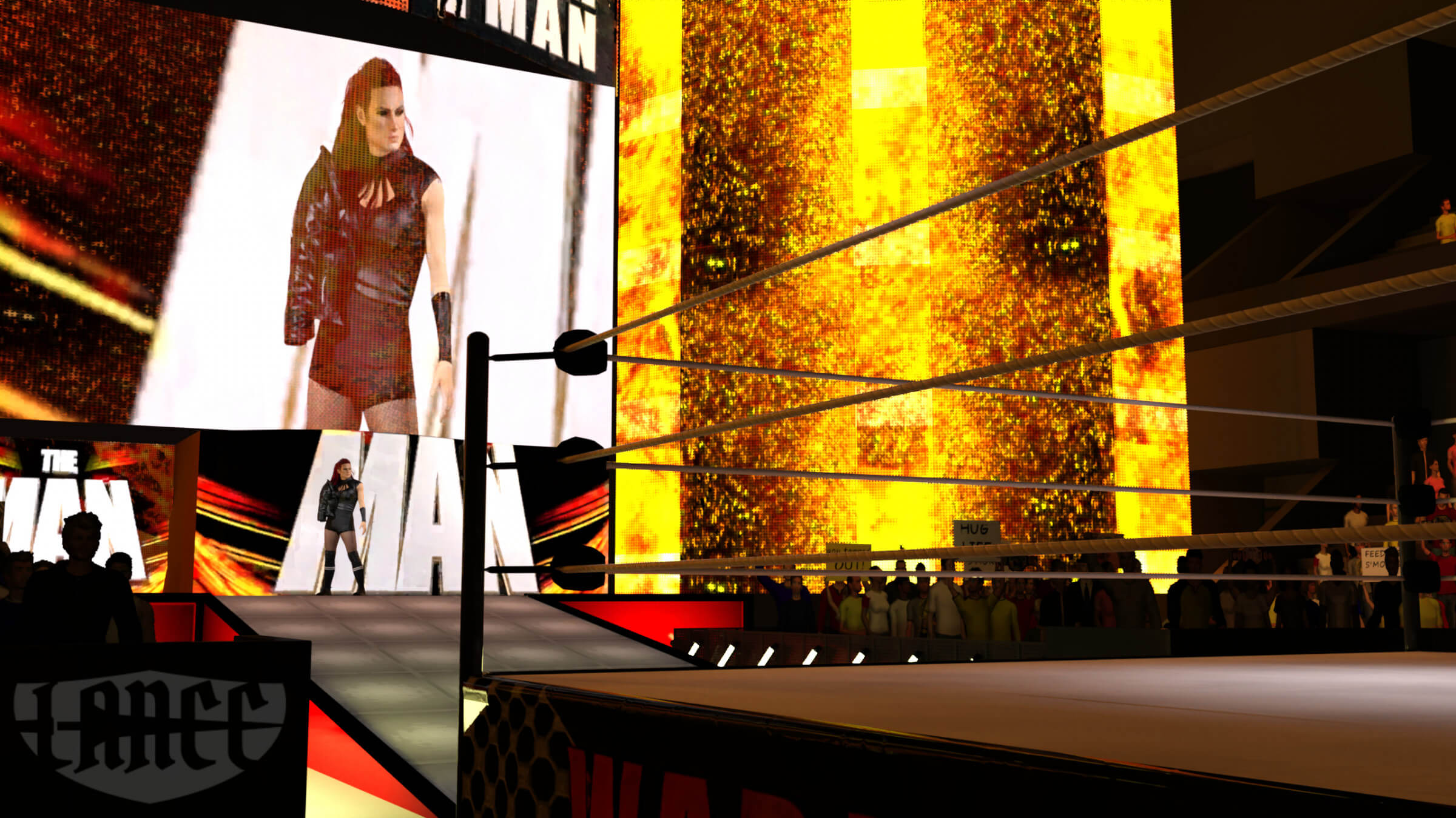 Becky Lynch 3D Render, Digital Art by LanceColbert