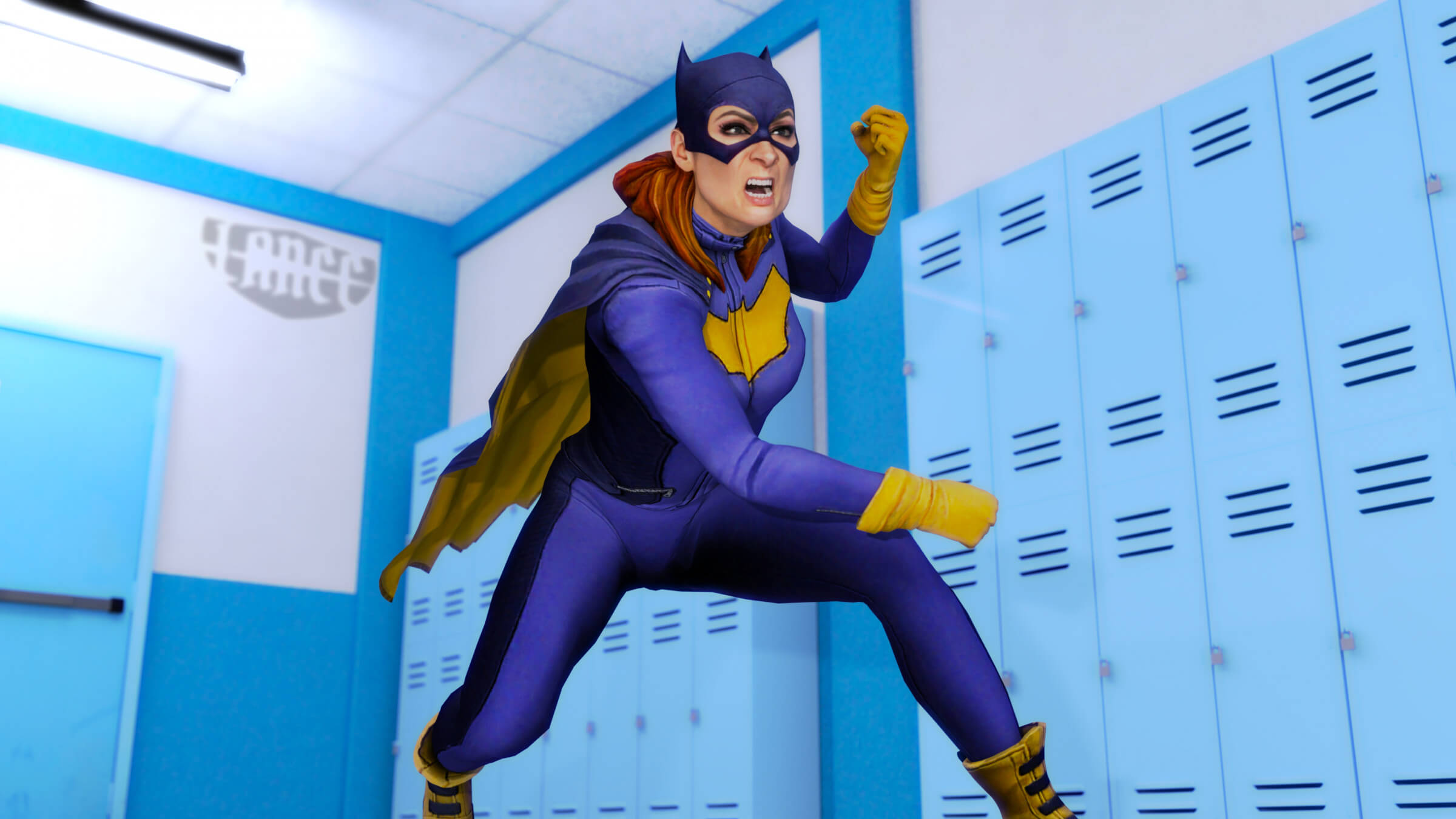 Becky Lynch Batgirl 3D Render, Digital Art by LanceColbert