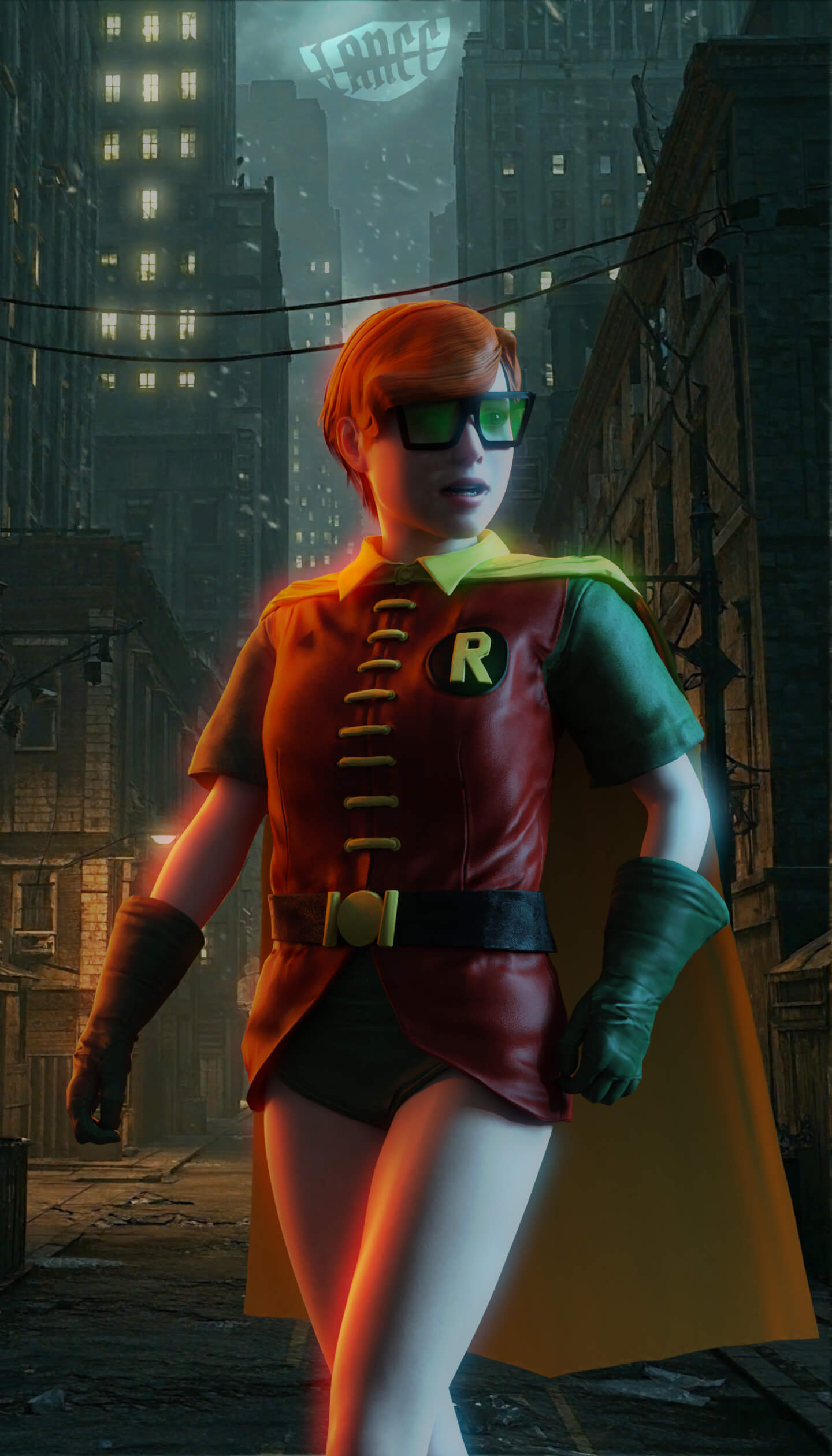 Robin Carrie Kelley 3D Render, Digital Art by LanceColbert