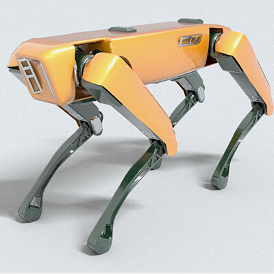 laos AI robot - 3D Model by LAOMUSIC ARTS