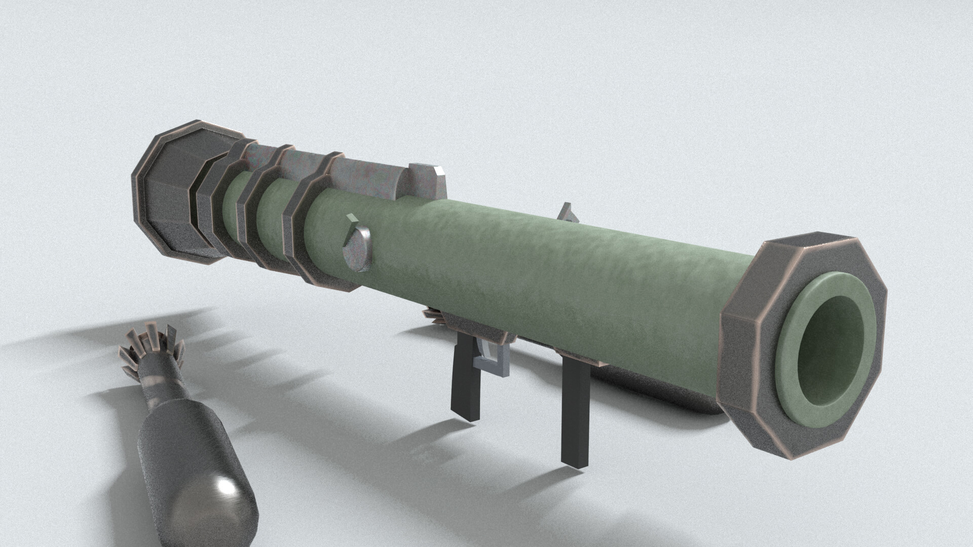 laos Anti-Tank Weapon 3D Model by LAOMUSIC ARTS
