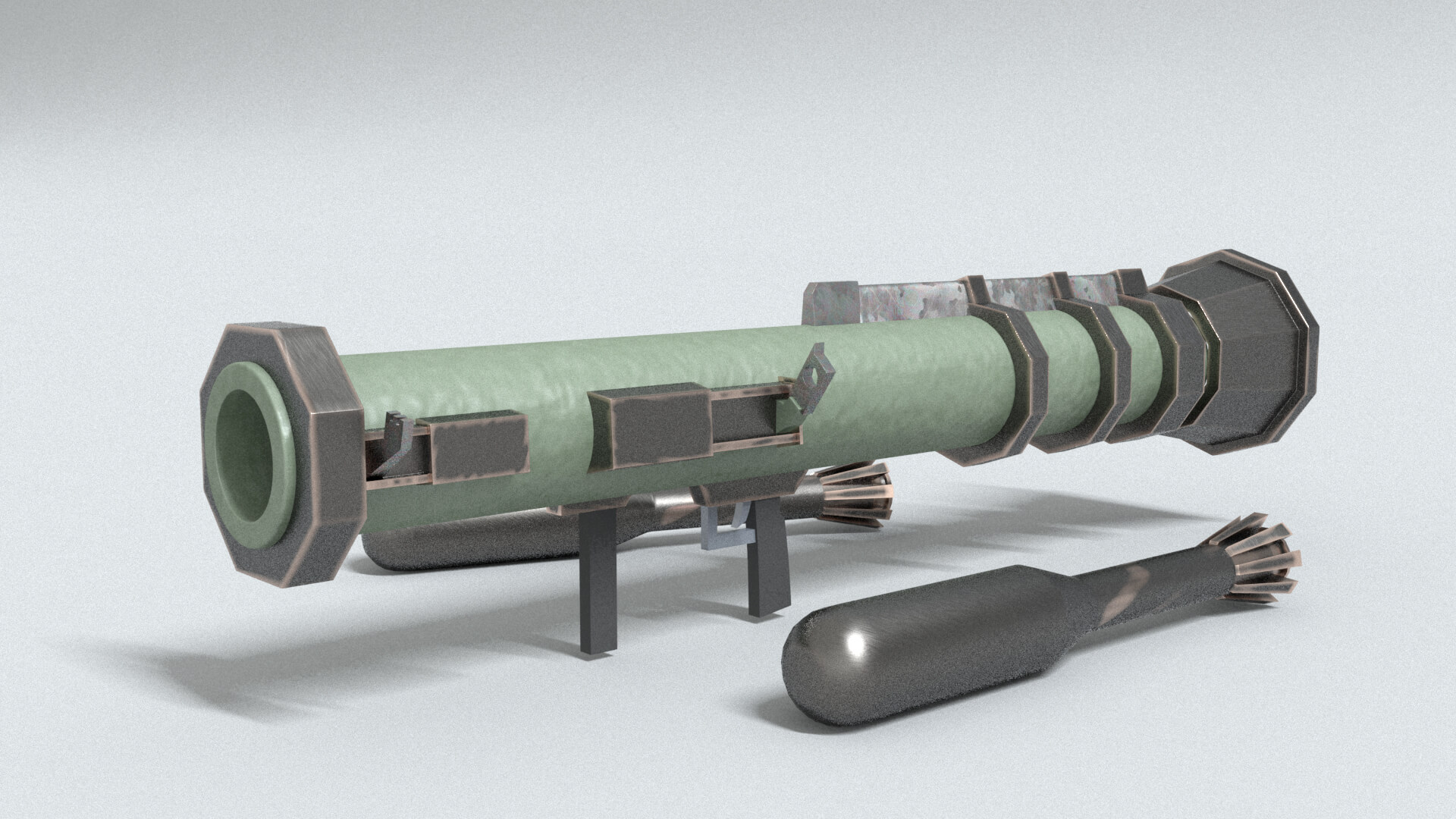 laos Anti-Tank Weapon 3D Model by LAOMUSIC ARTS