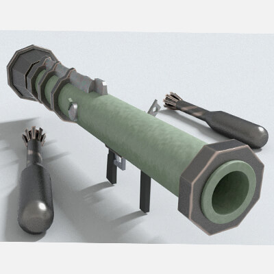 laos Anti-Tank Weapon 3D Model by LAOMUSIC ARTS