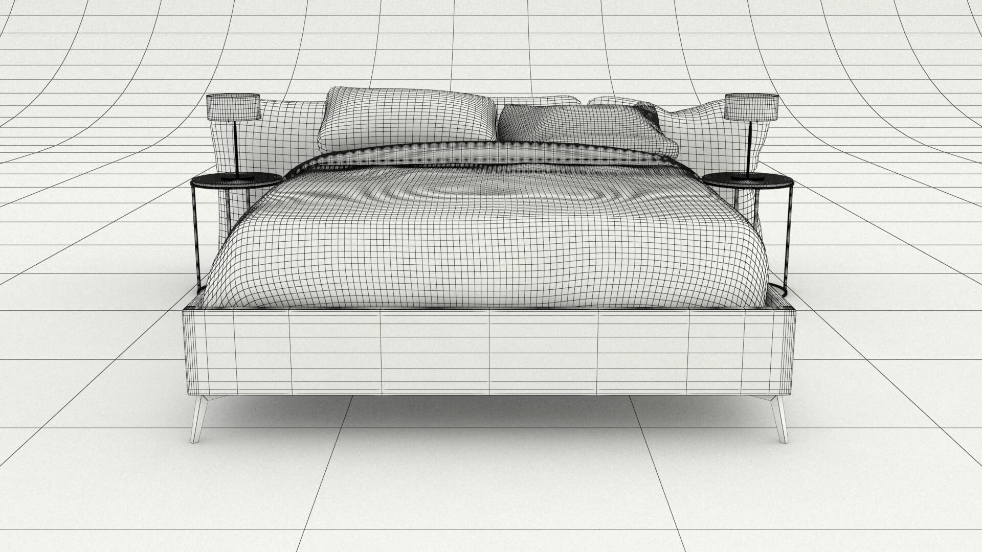 laos Bed number1 - 3D Model by LAOMUSIC ARTS