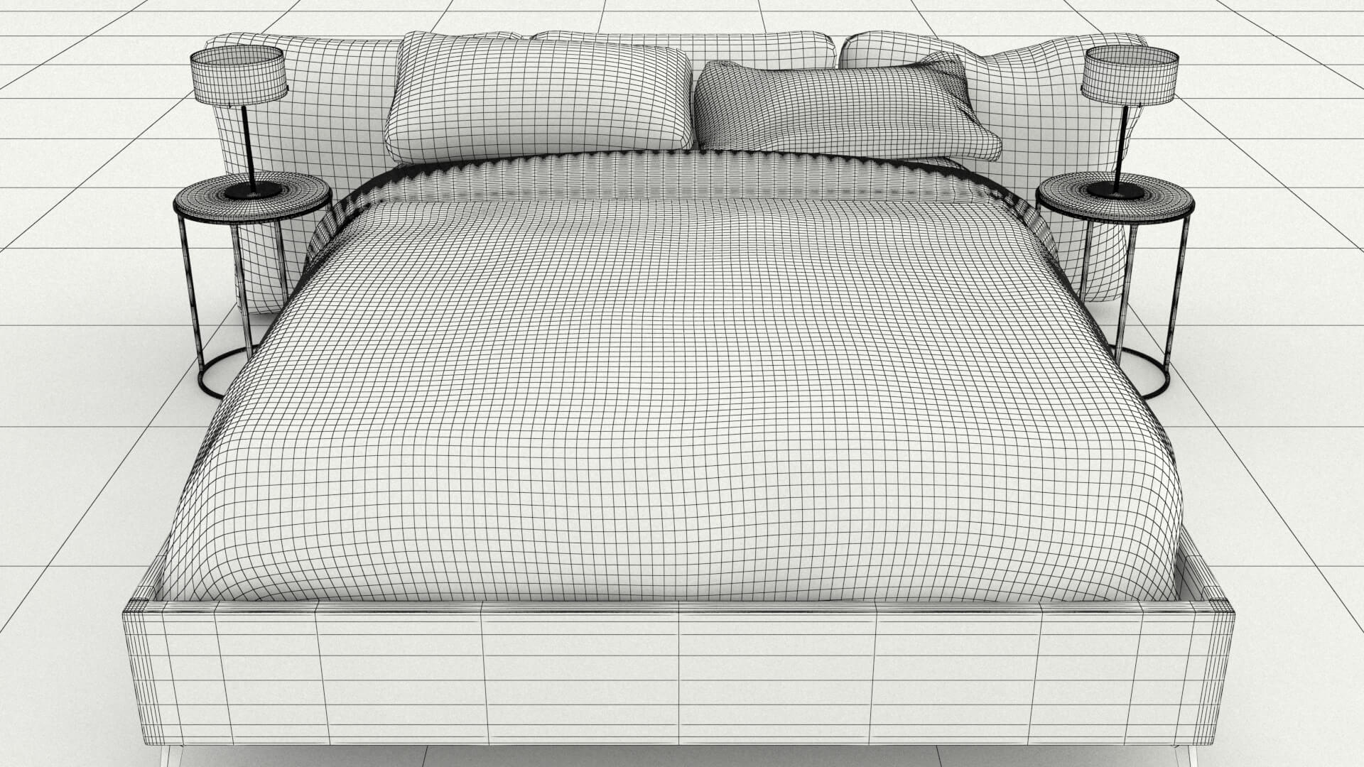 laos Bed number1 - 3D Model by LAOMUSIC ARTS