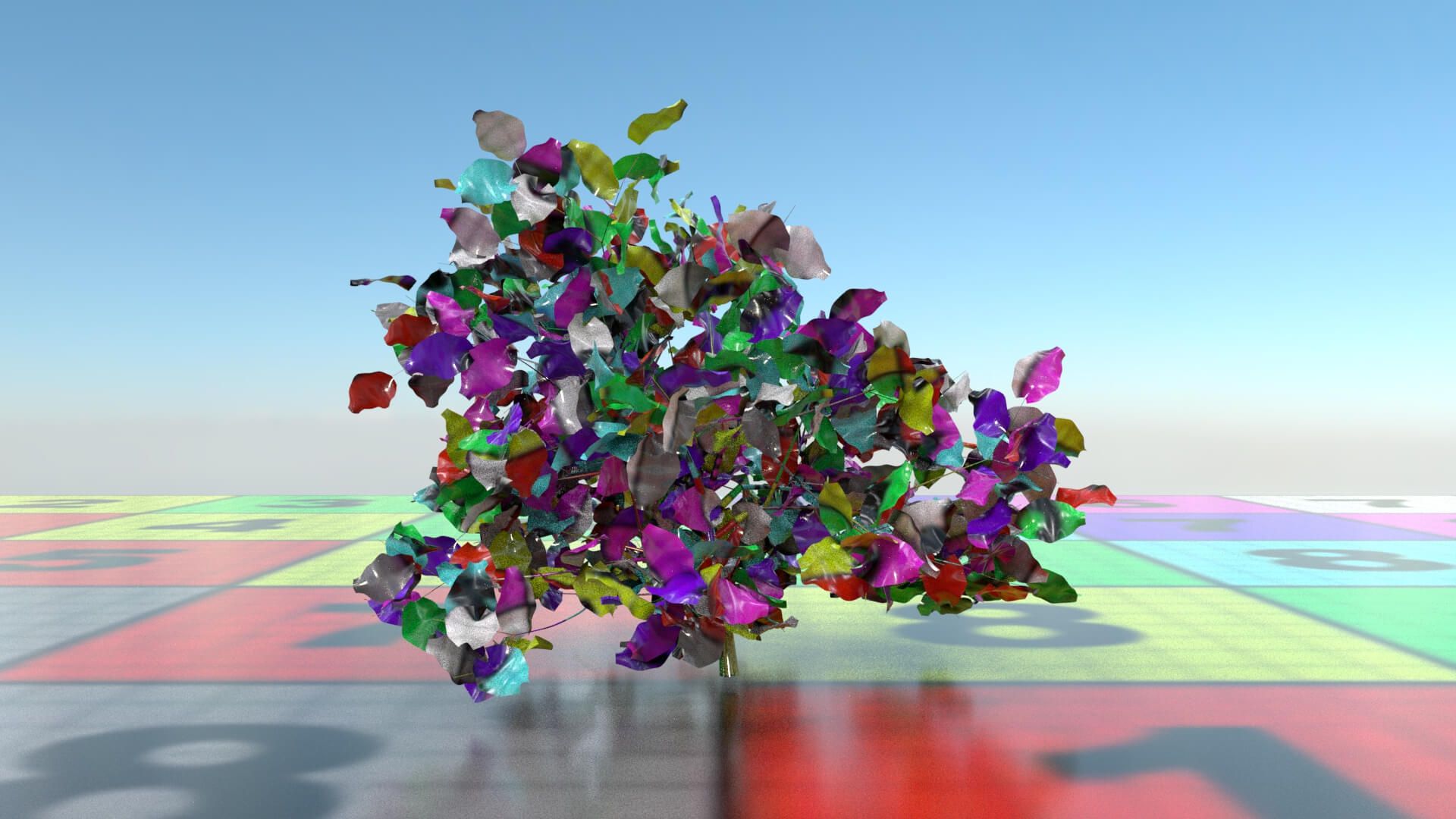 laos Bush 3D asset by LAOMUSIC ARTS