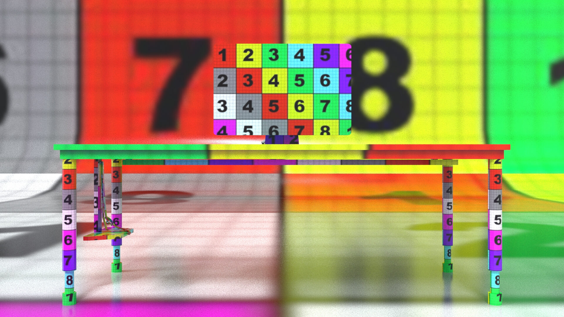 Laos Computer Desk - 3D Model by LAOMUSIC ARTS