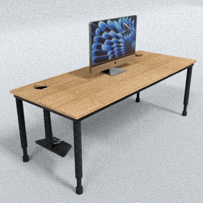Laos Computer Desk - 3D Model by LAOMUSIC ARTS
