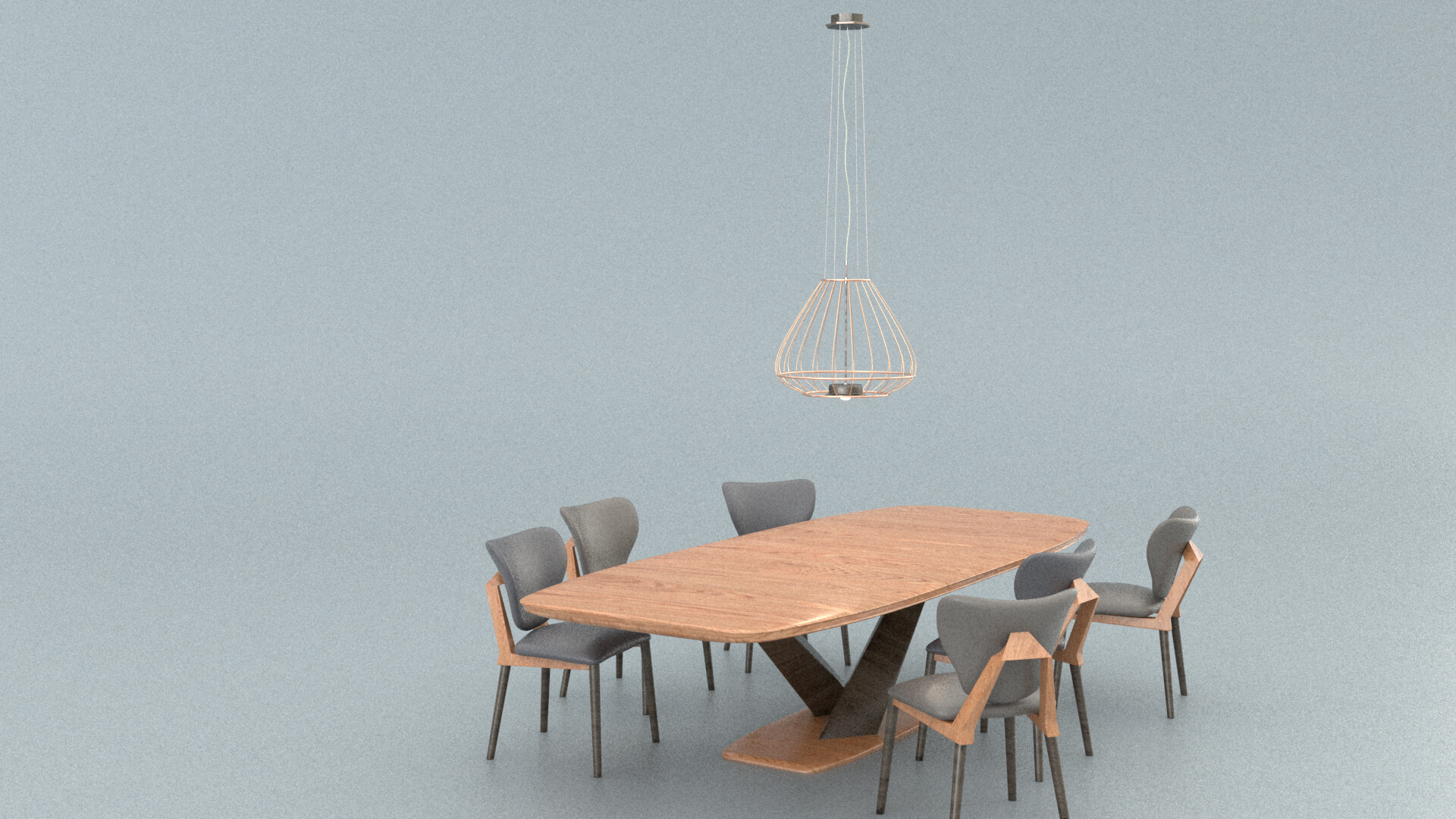 laos Dining Table - 3D Model by LAOMUSIC ARTS