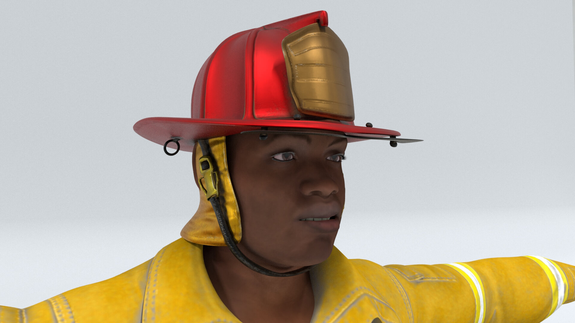 laos Fire Fighter - 3D Model by LAOMUSIC ARTS