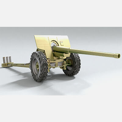 Mid Poly Models | Weapons | Cannons | RenderHub
