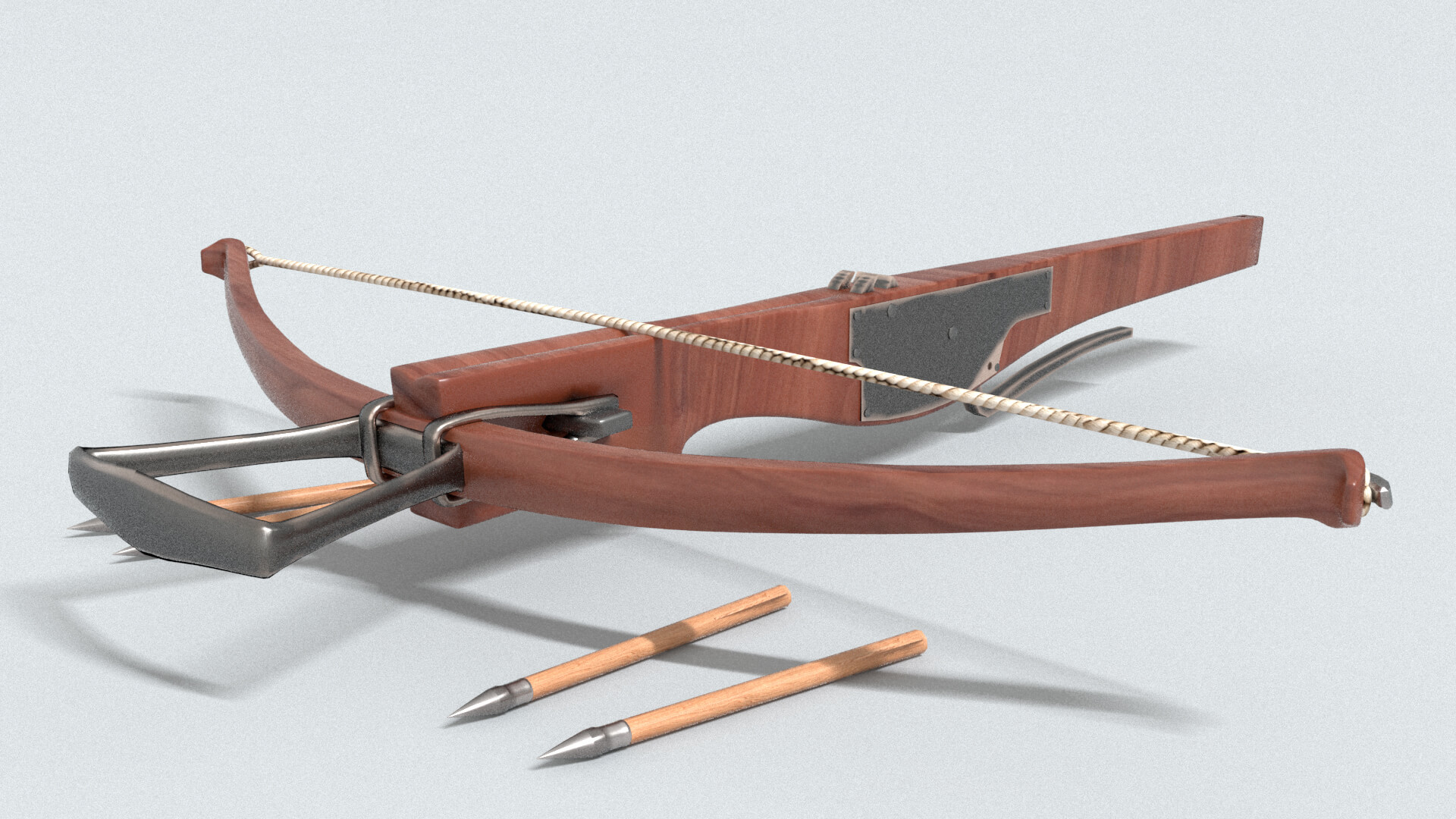 laos Game Crossbow - 3D Model by LAOMUSIC ARTS