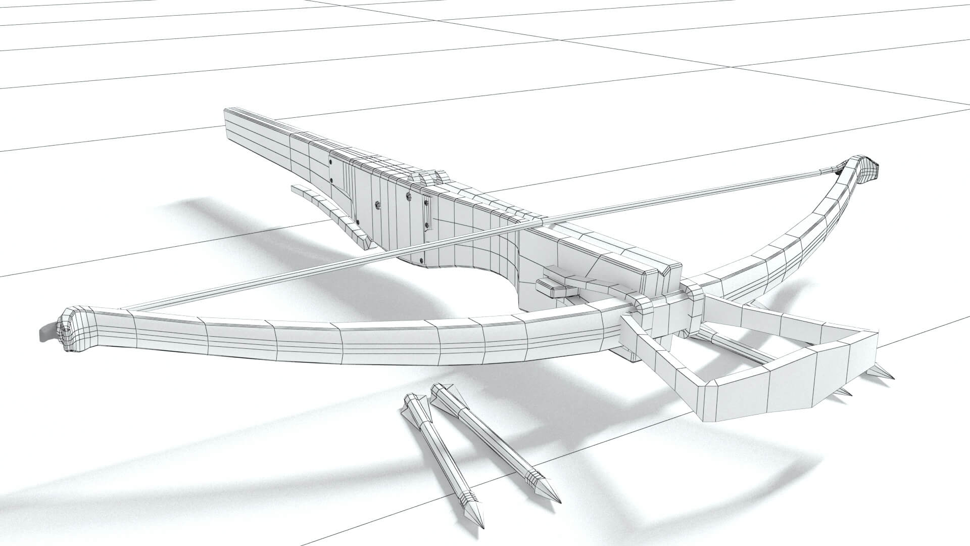 laos Game Crossbow - 3D Model by LAOMUSIC ARTS