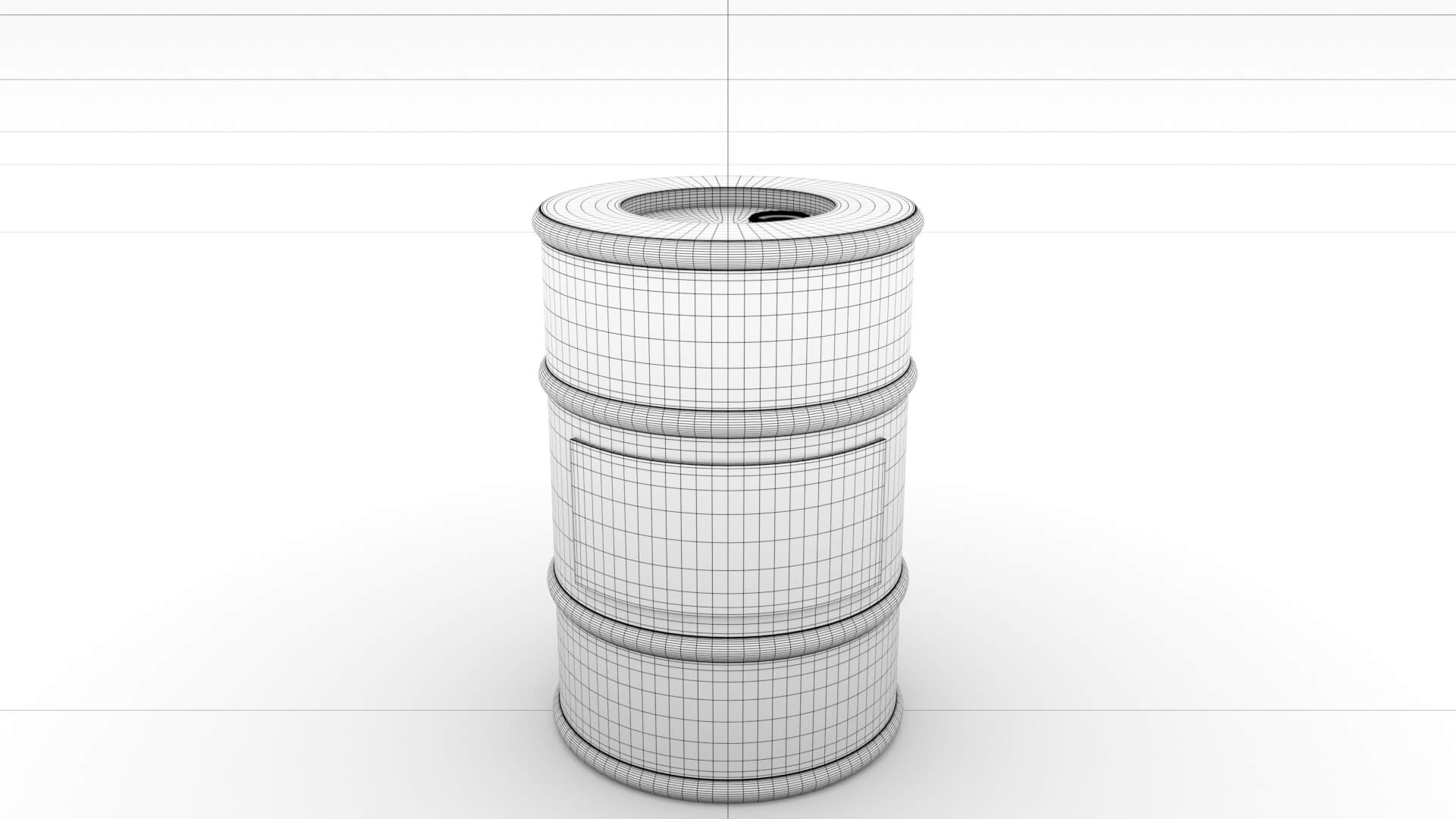 laos Game Drum Container - 3D Model by LAOMUSIC ARTS