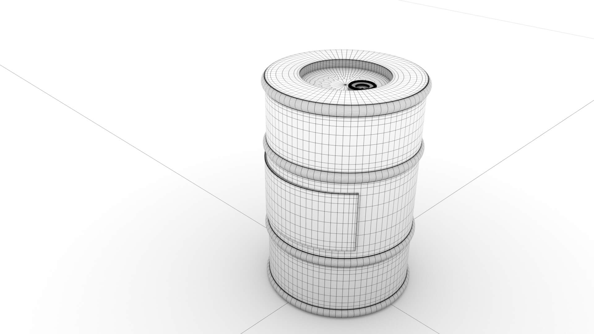 laos Game Drum Container - 3D Model by LAOMUSIC ARTS