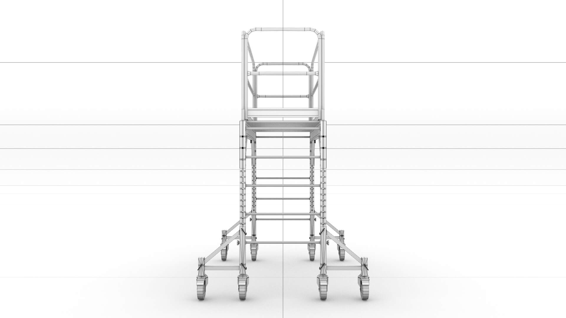 laos Game Scaffold - 3D Model by LAOMUSIC ARTS
