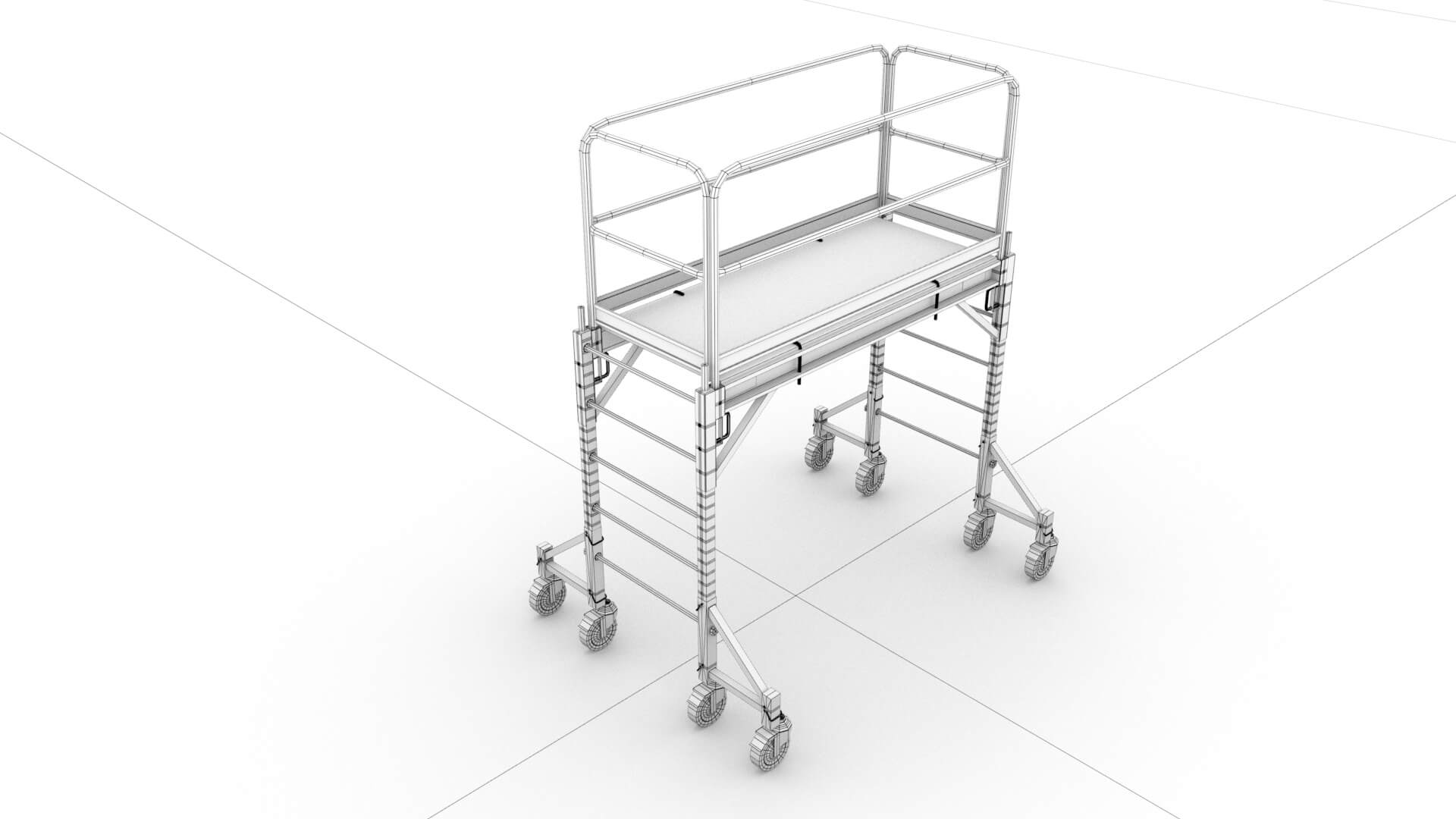 laos Game Scaffold - 3D Model by LAOMUSIC ARTS