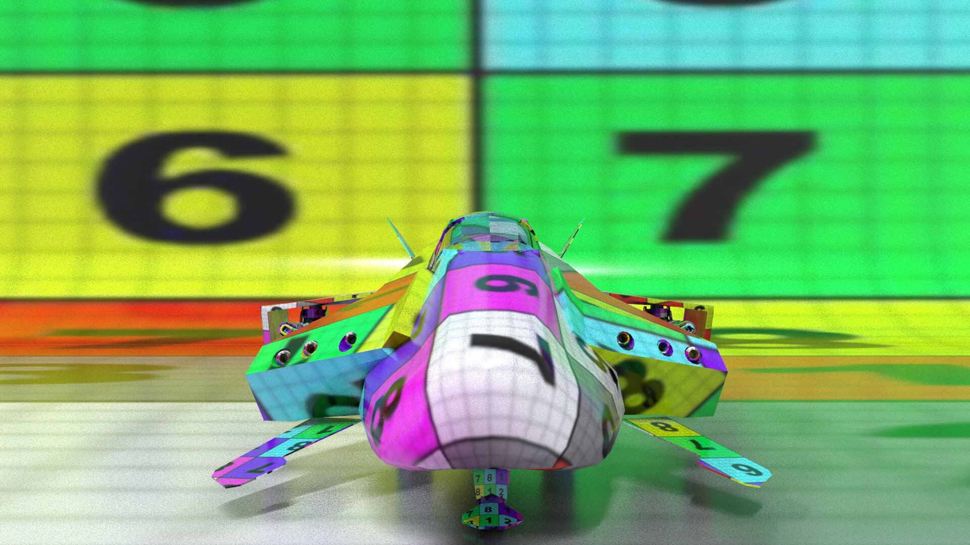 Laos Game Spaceship - 3D Model by LAOMUSIC ARTS