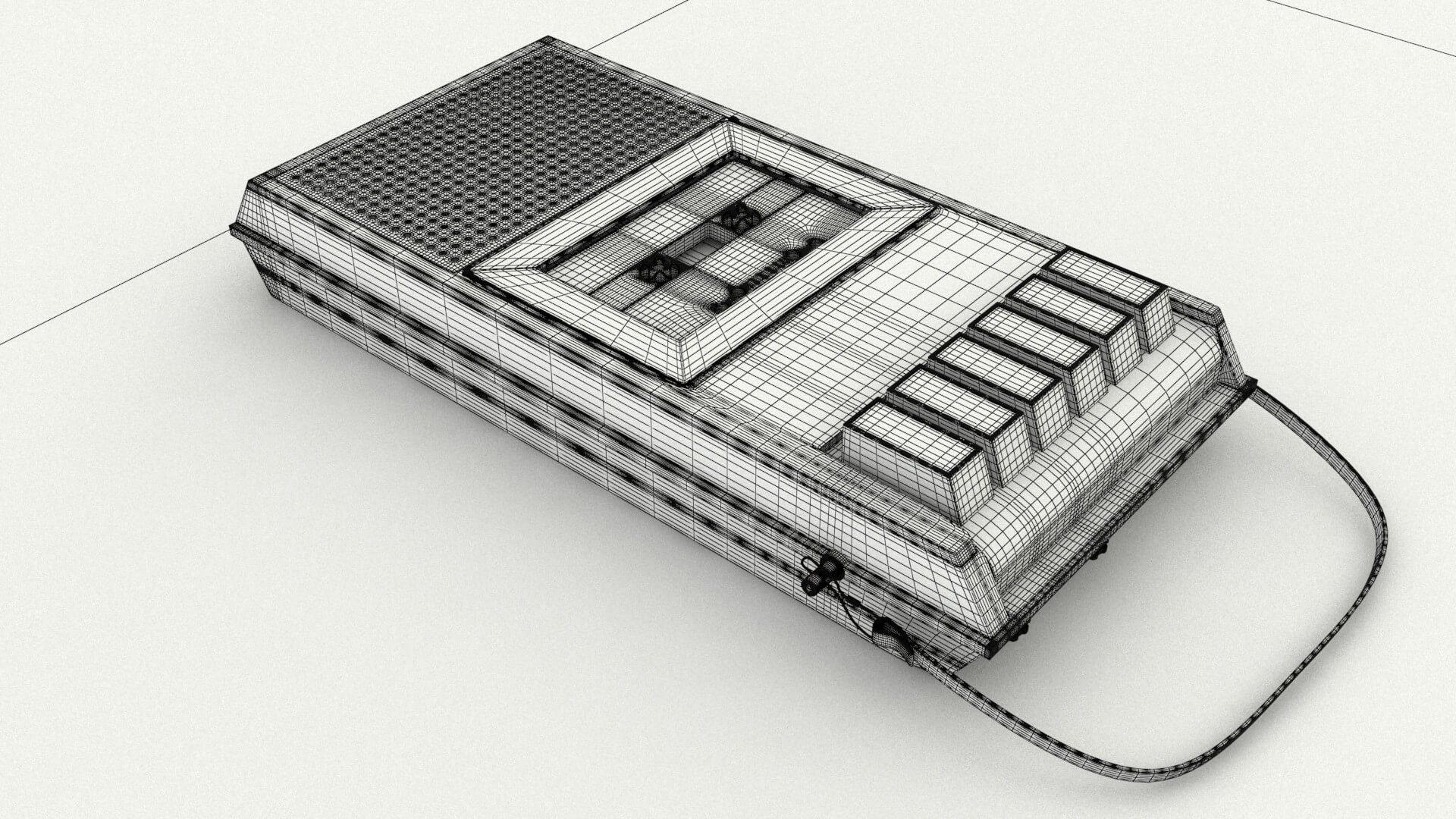 laos K7 Player - 3D Model by LAOMUSIC ARTS