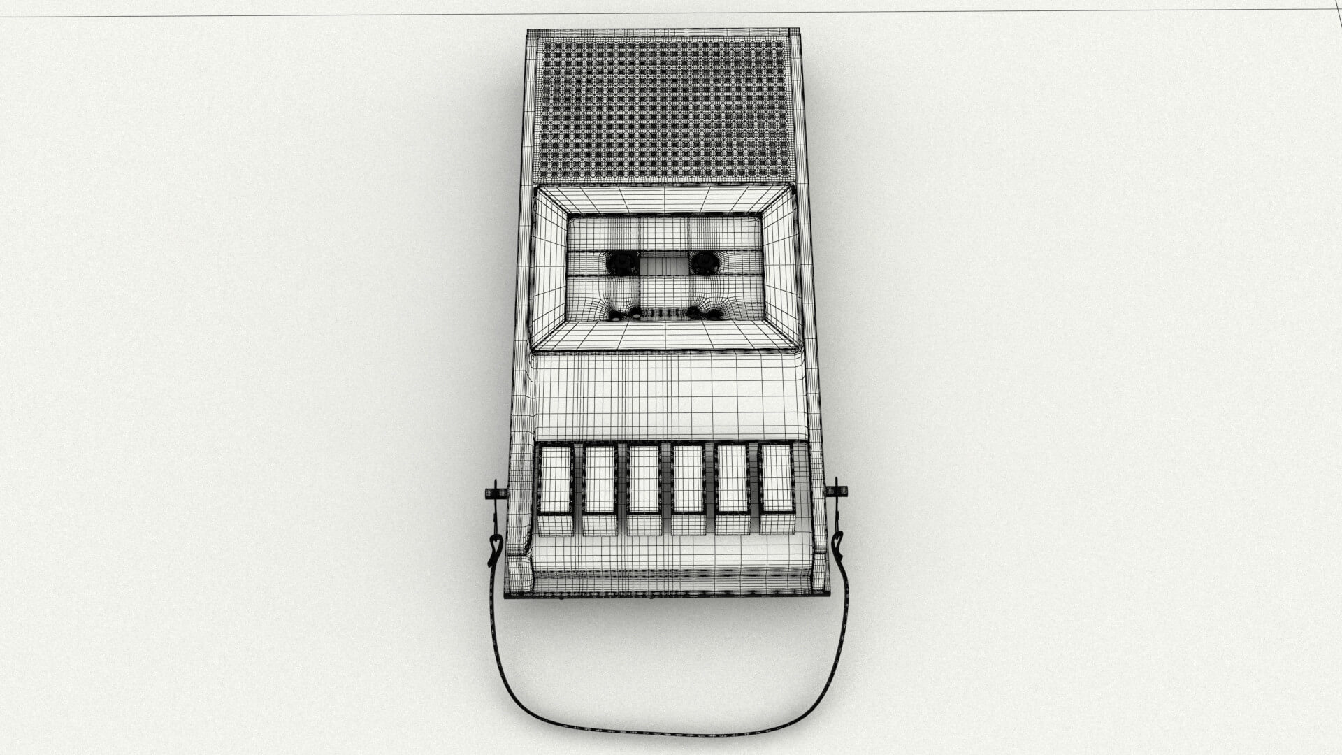 laos K7 Player - 3D Model by LAOMUSIC ARTS