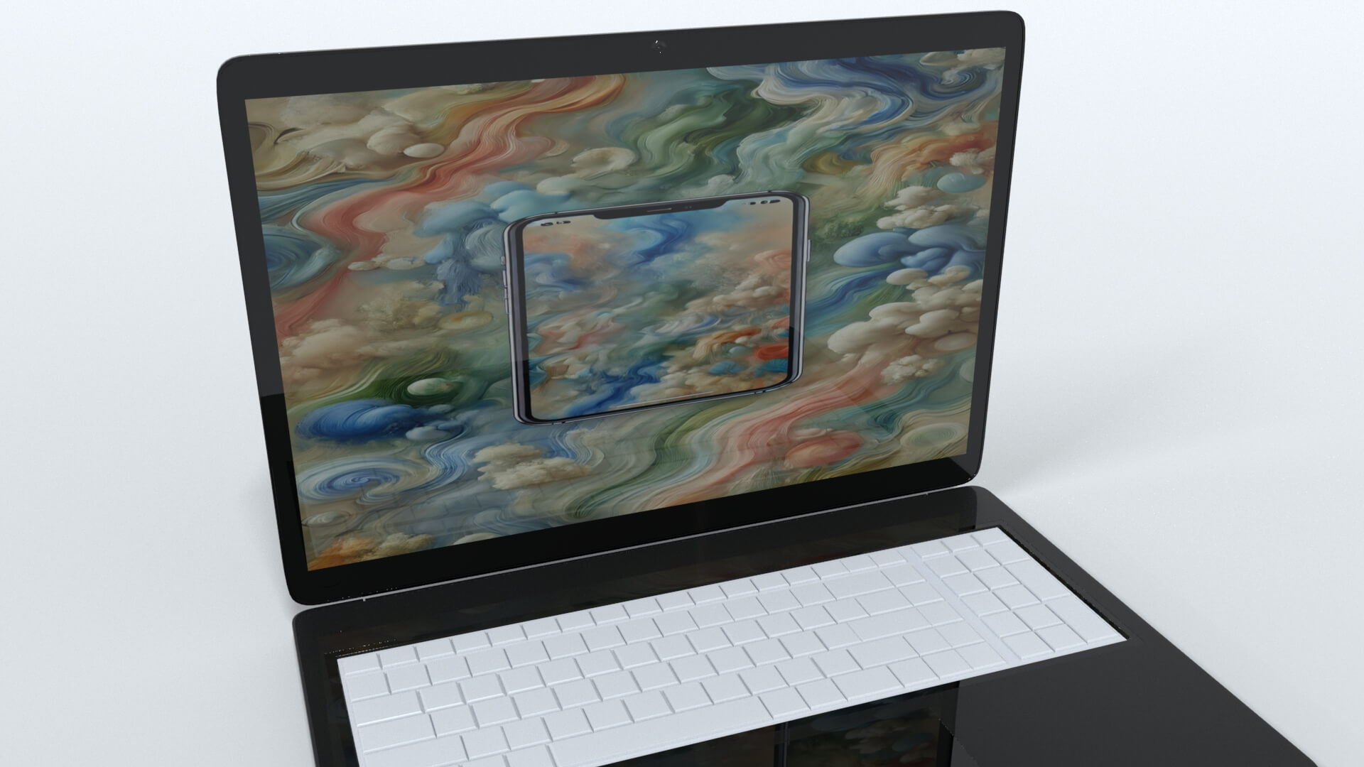 laos Laptop Concept - 3D Model by LAOMUSIC ARTS