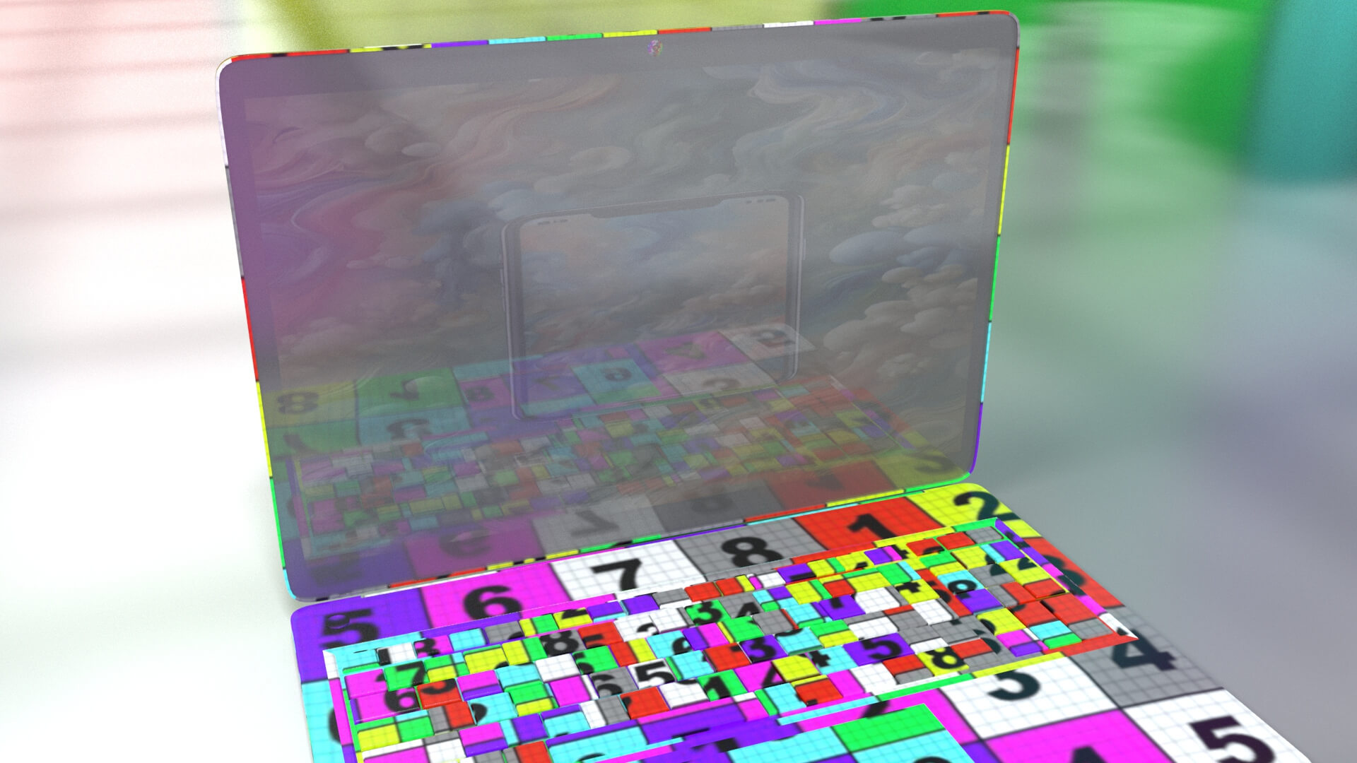 laos Laptop Concept - 3D Model by LAOMUSIC ARTS