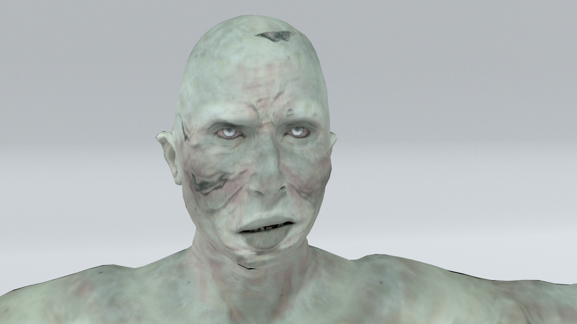 laos Male Zombie - 3D Model by LAOMUSIC ARTS