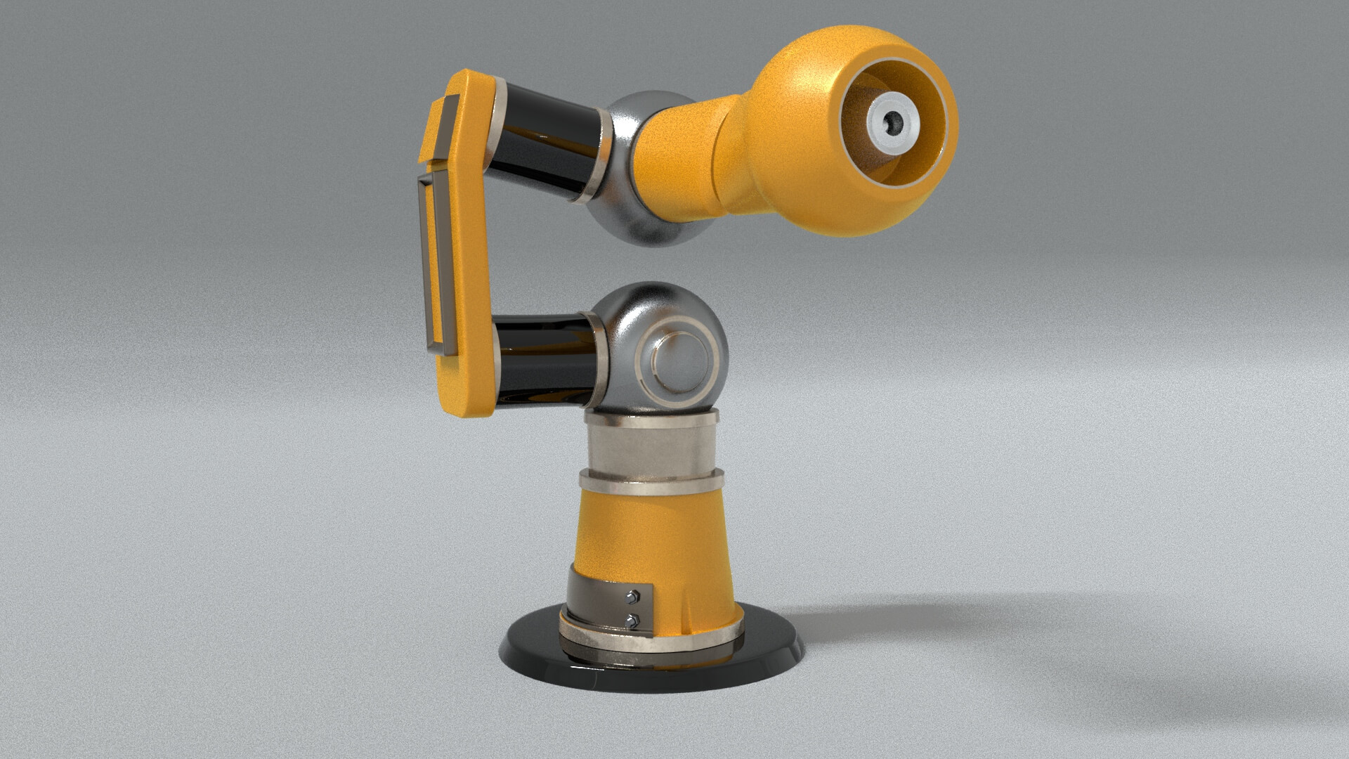 laos Mechanical arm robot - 3D Model by LAOMUSIC ARTS