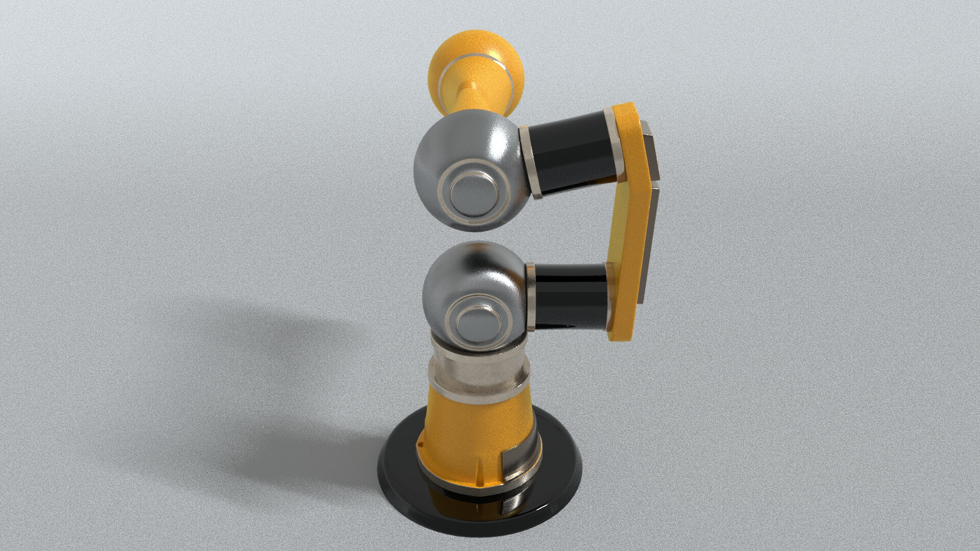 laos Mechanical arm robot - 3D Model by LAOMUSIC ARTS