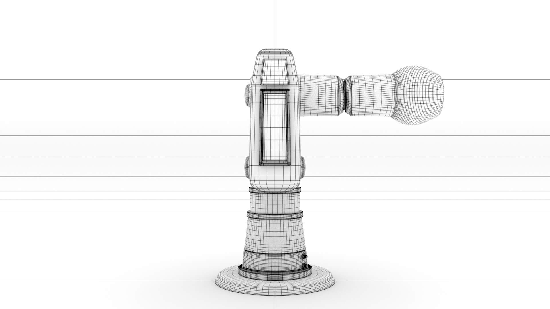 laos Mechanical arm robot - 3D Model by LAOMUSIC ARTS