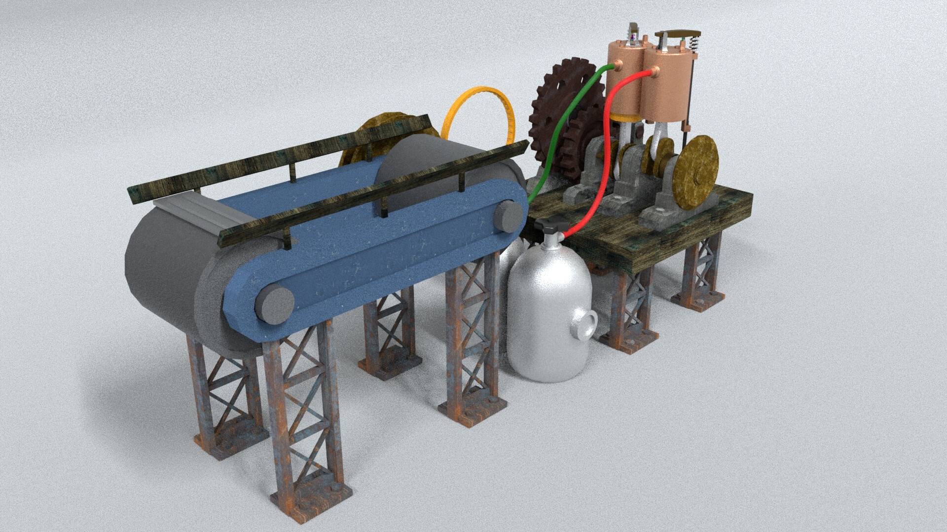 laos Rigging Mechanical - 3D Model by LAOMUSIC ARTS