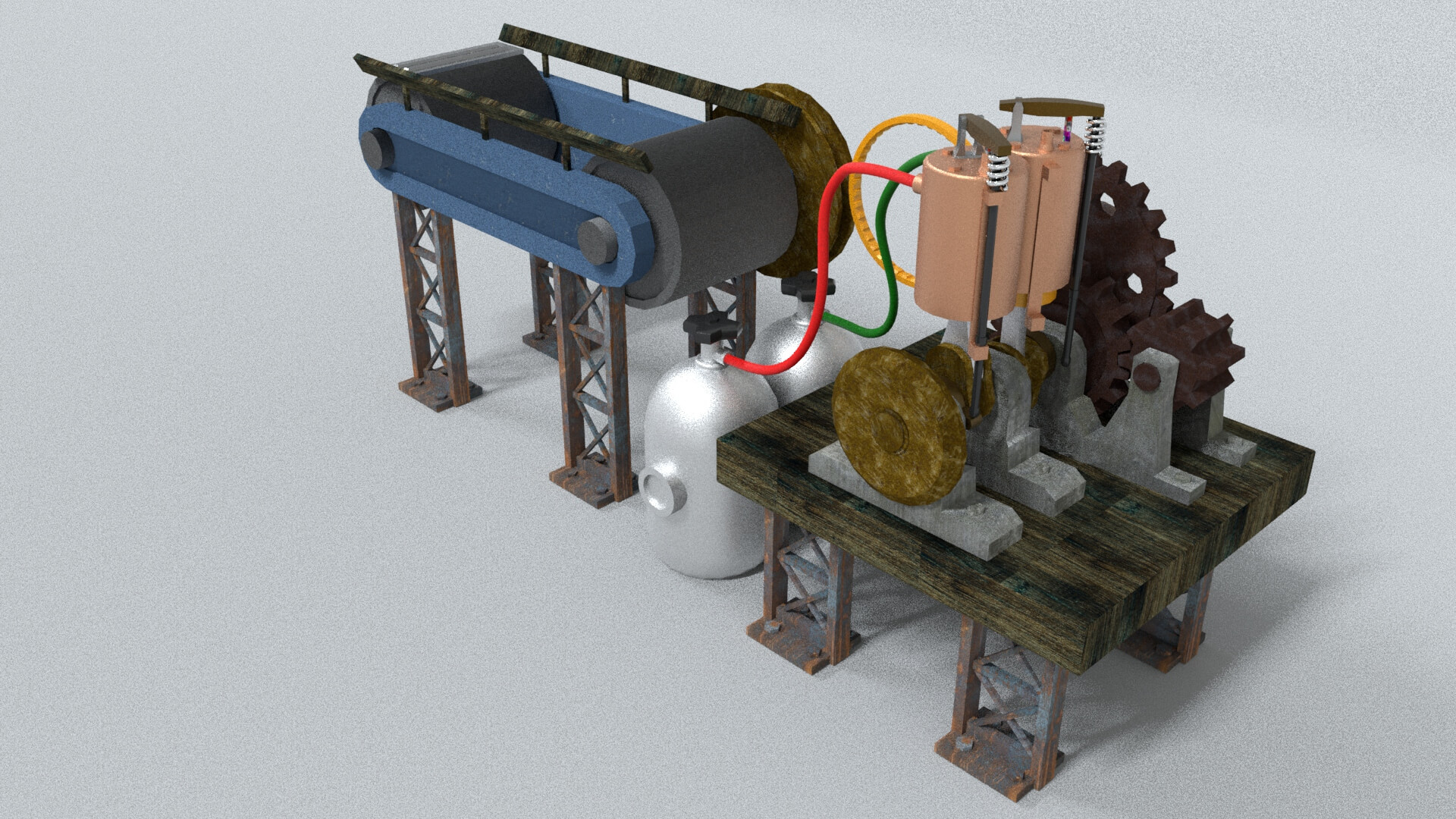 laos Rigging Mechanical - 3D Model by LAOMUSIC ARTS