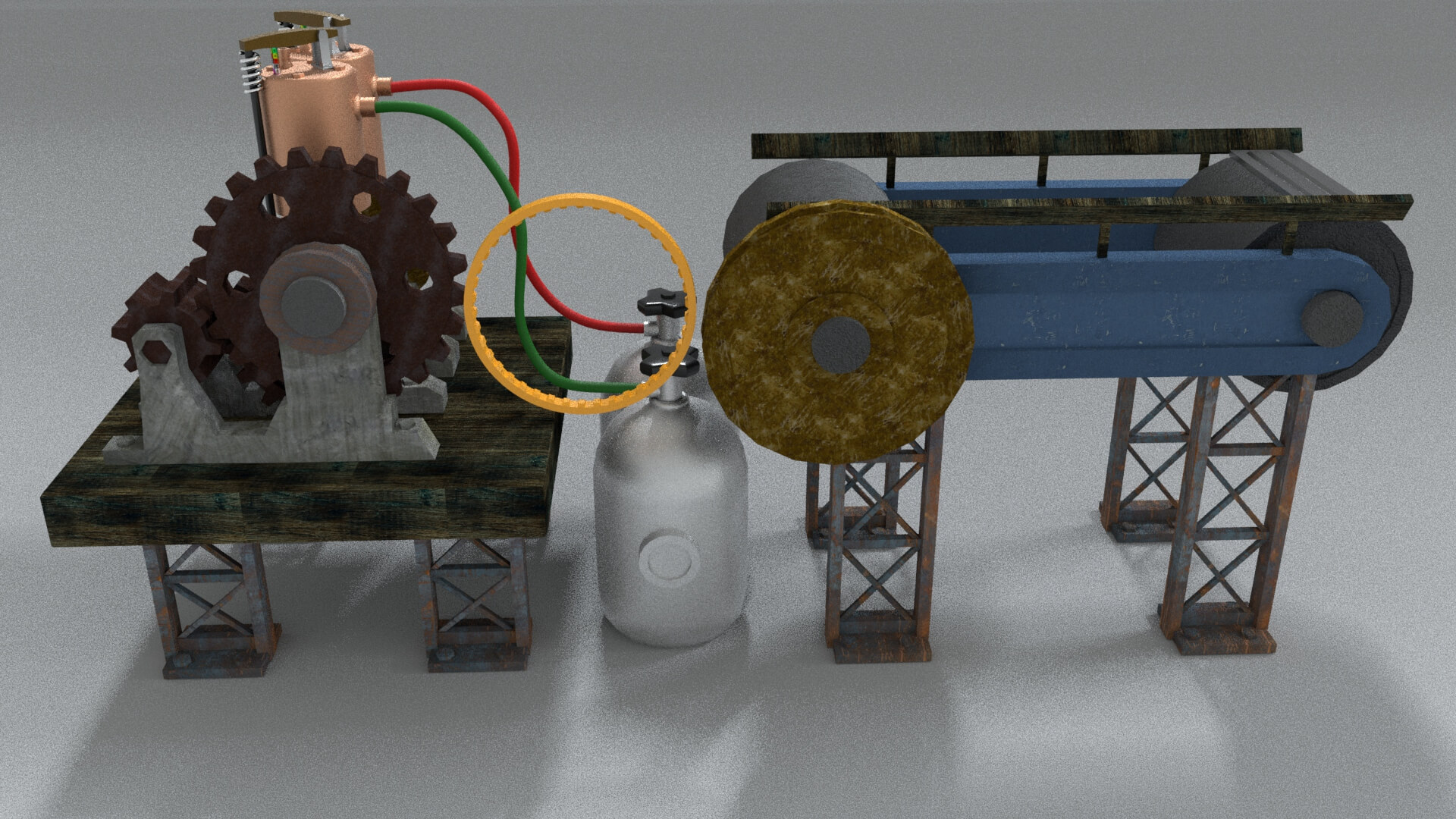 laos Rigging Mechanical - 3D Model by LAOMUSIC ARTS